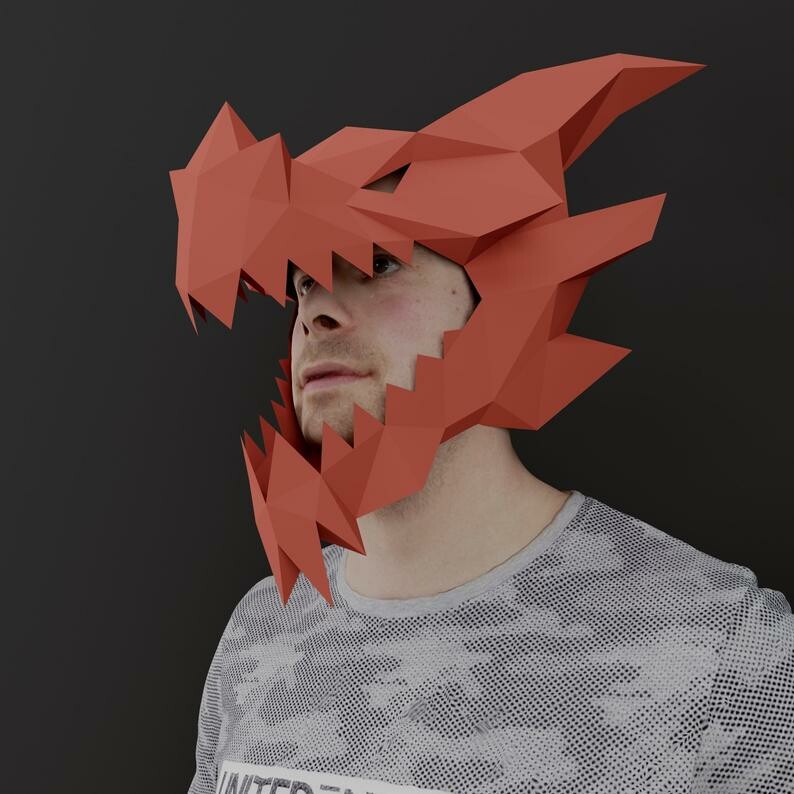 ArtStation - Dragon mask