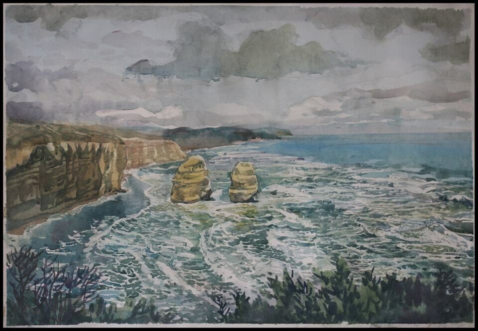 ArtStation - Great Ocean Road ,Australia