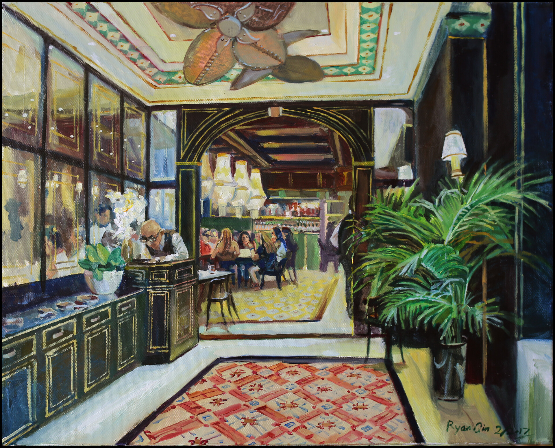 ArtStation - Oil & watercolor series of Singapore