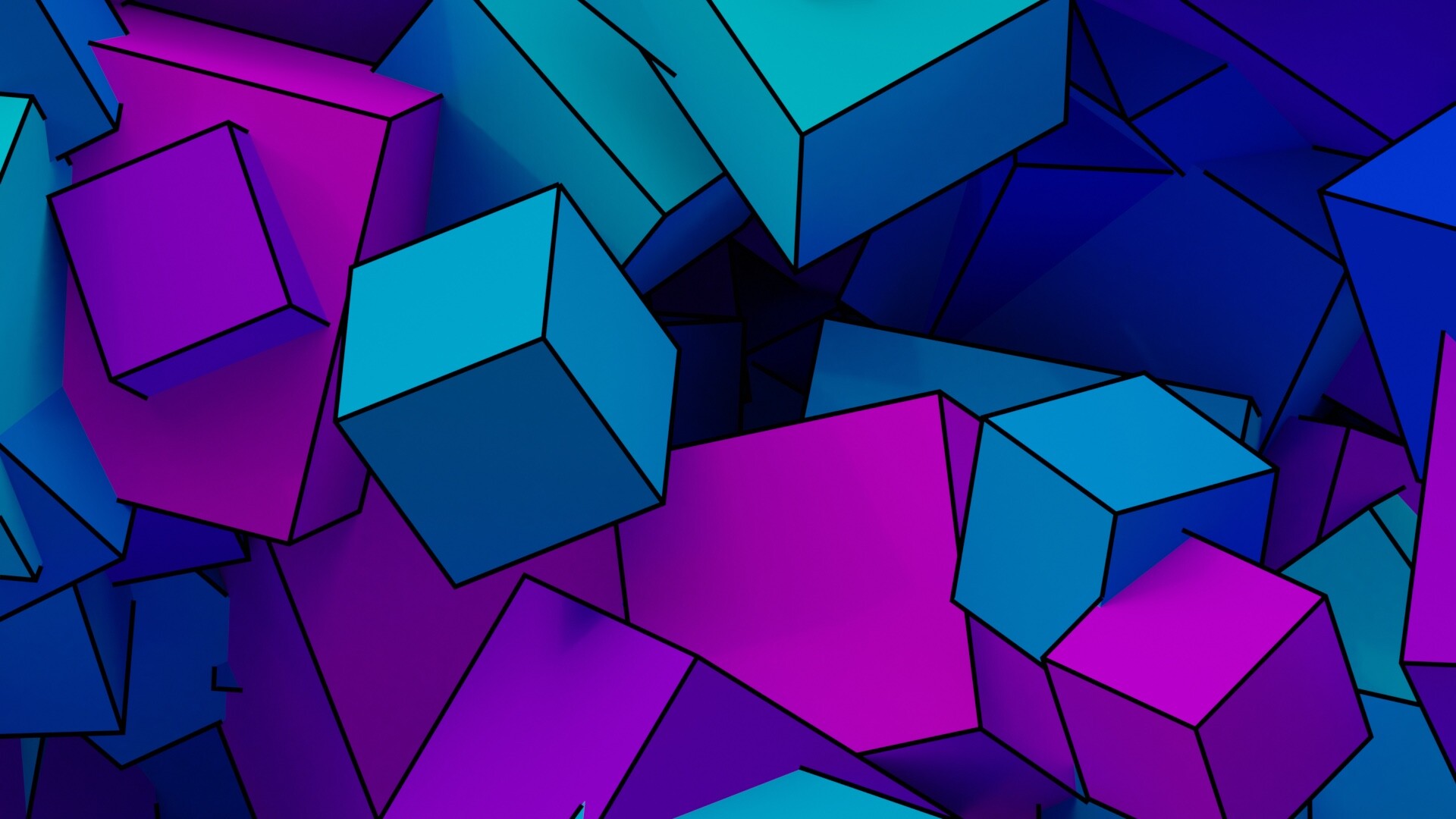 ArtStation - Cube rain