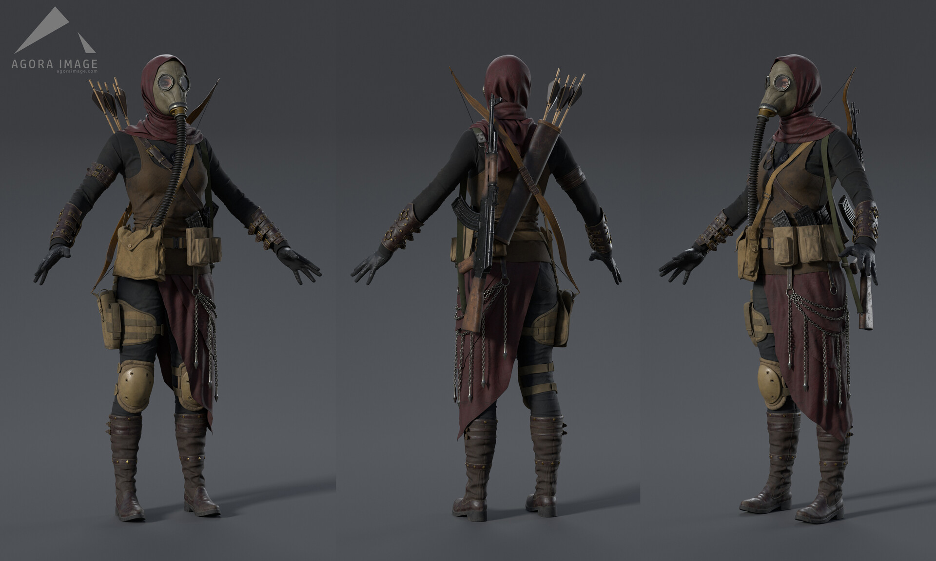 ArtStation - Post Apocalyptic Girl