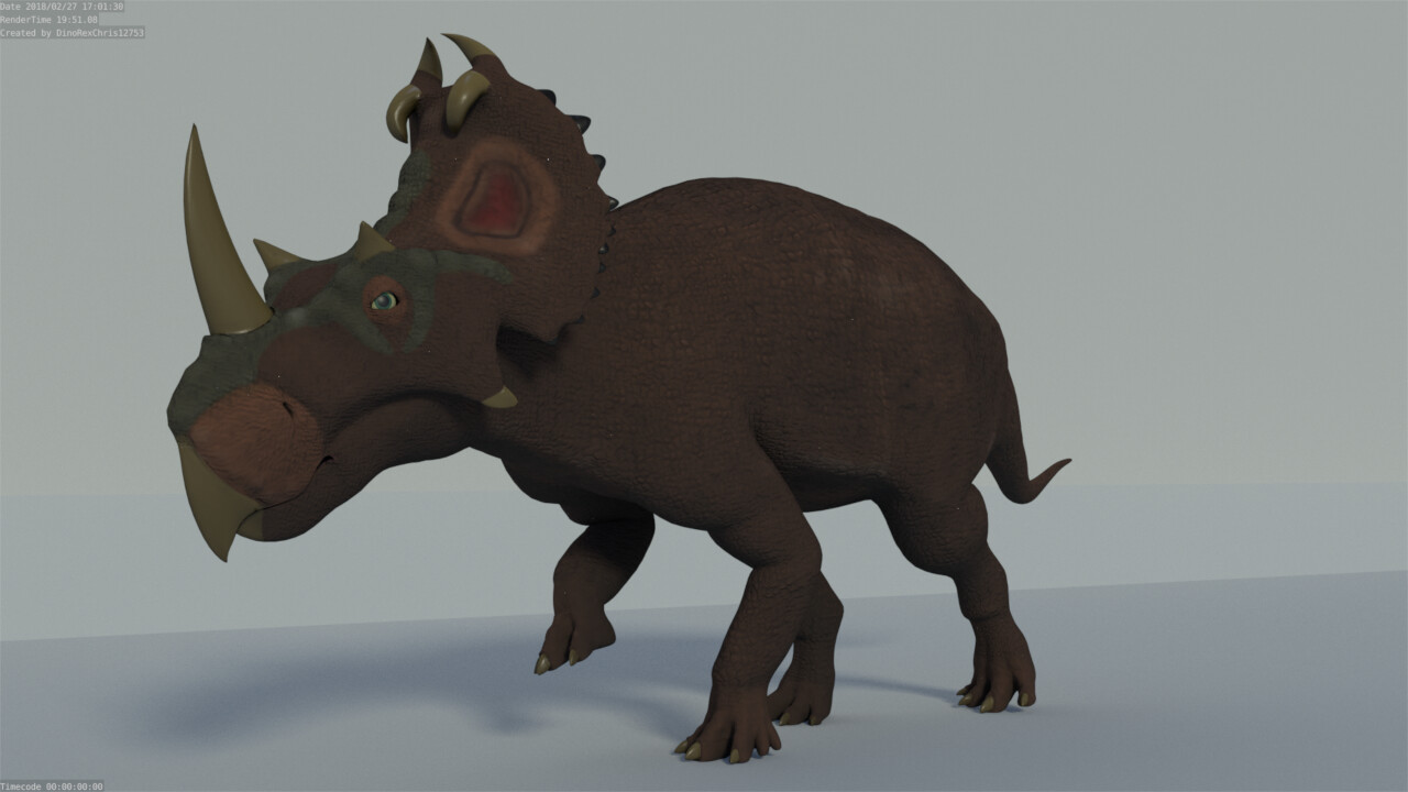 ArtStation - Centrosaurus (2018)