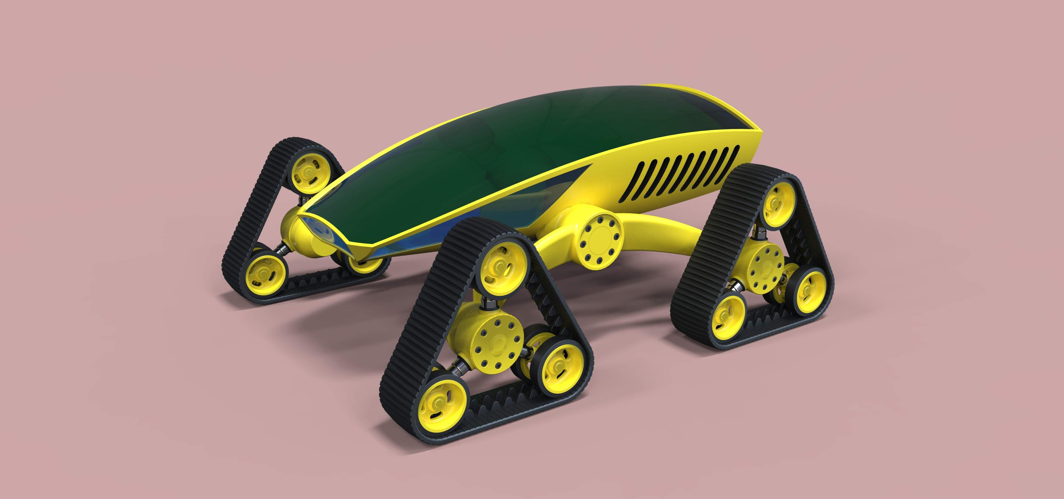 RenderHub - Rover 3D Model