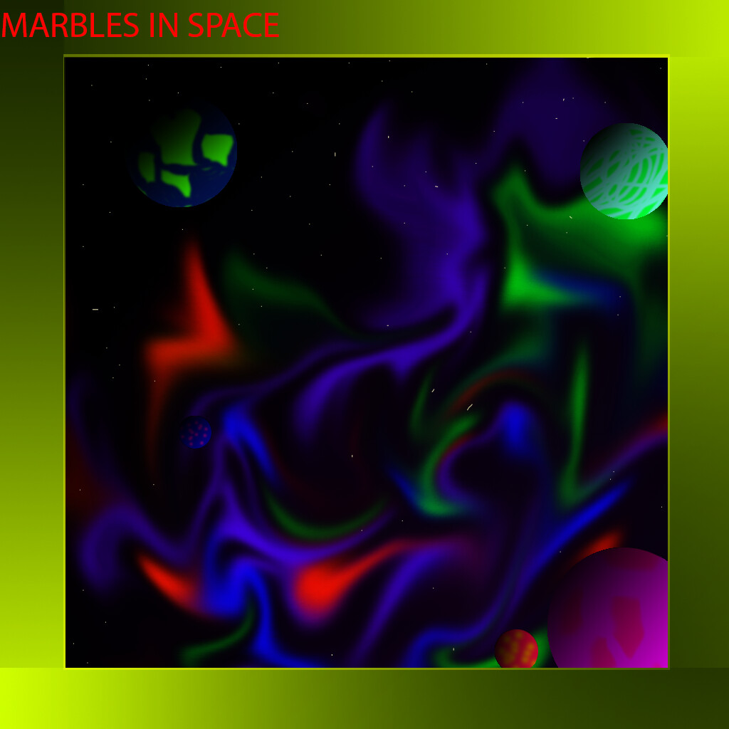 ArtStation - Marbles In Space