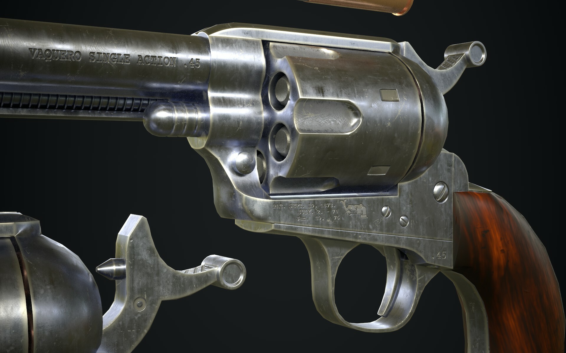 Steven Janes - Vaquero .45 Single Action Revolver