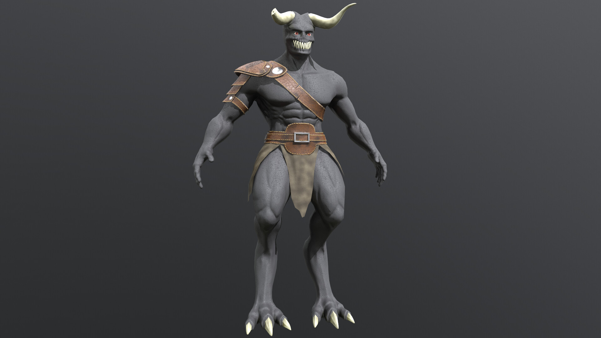 ArtStation - Bull Model
