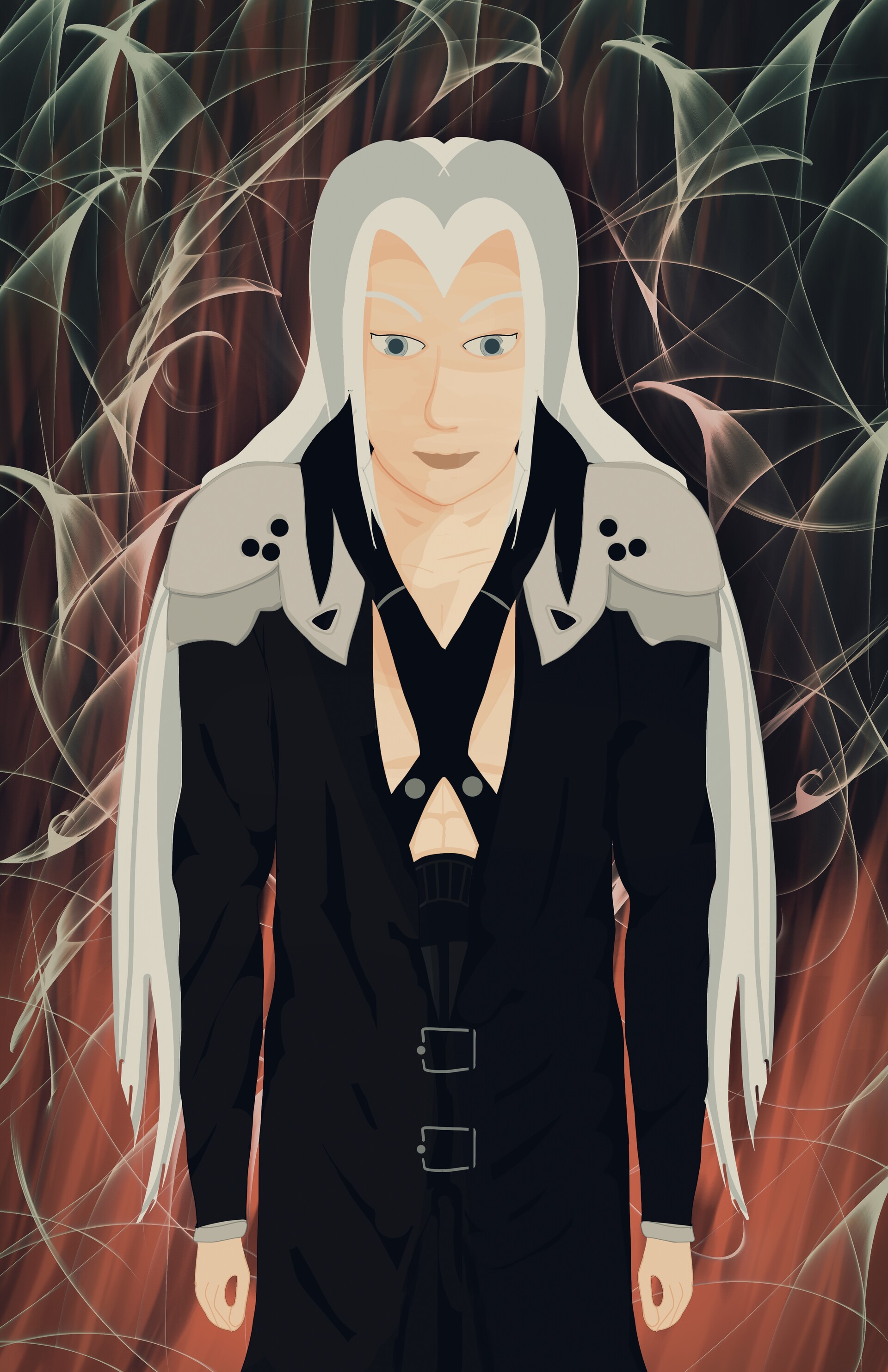 ArtStation - sephiroth fan art