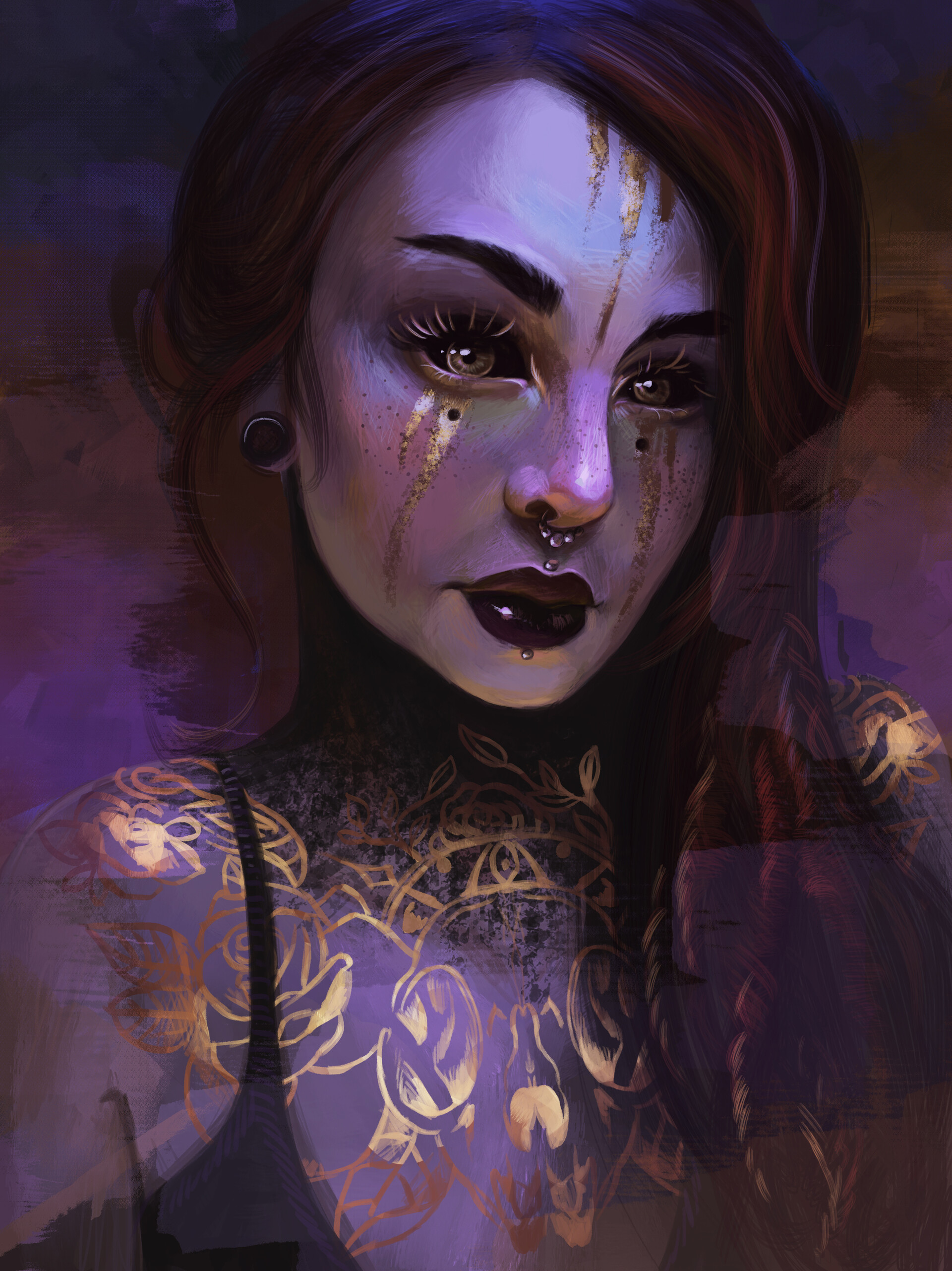 ArtStation - Portrait of Vani-wnka