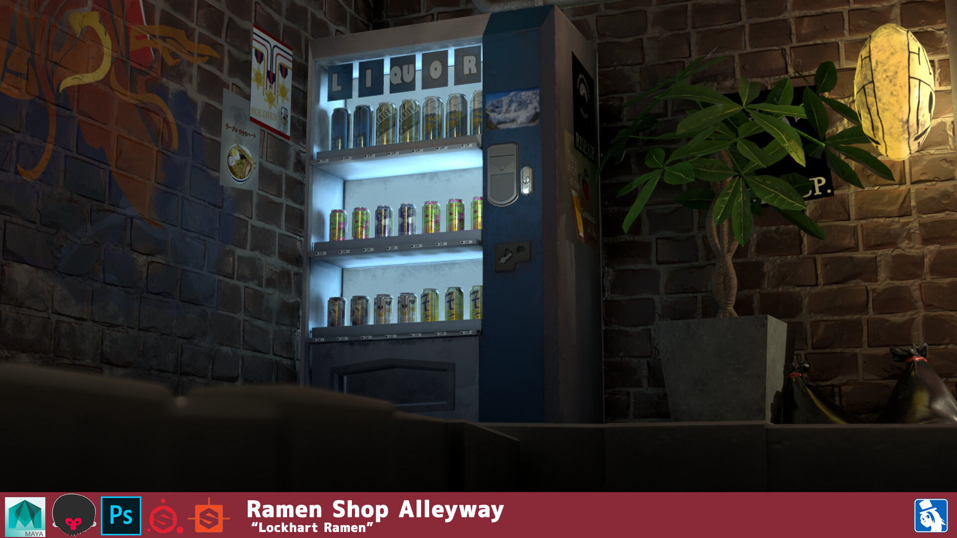 Kate Barker - Ramen Shop Alleyway