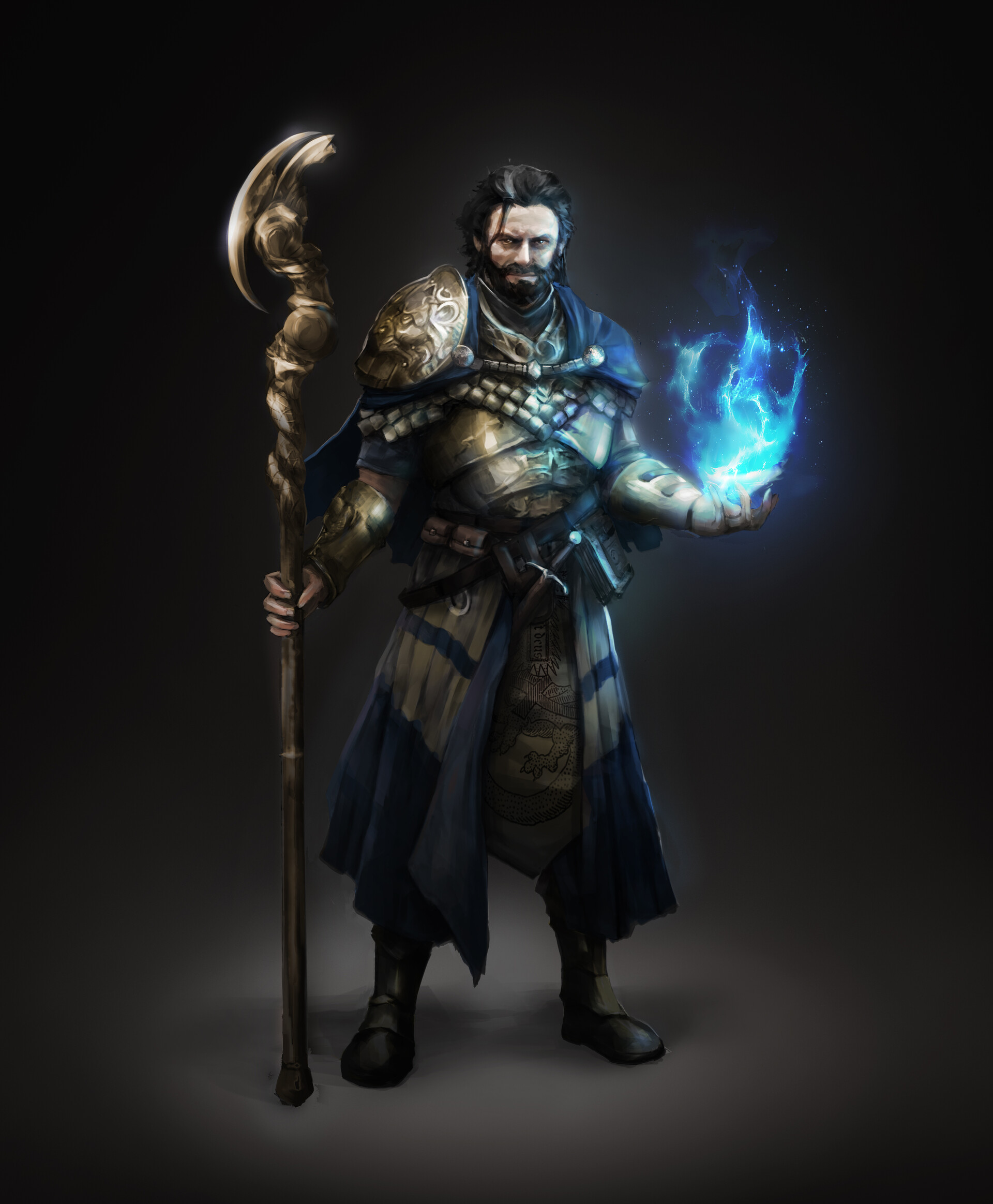 ArtStation - Vladis - Golden Mage
