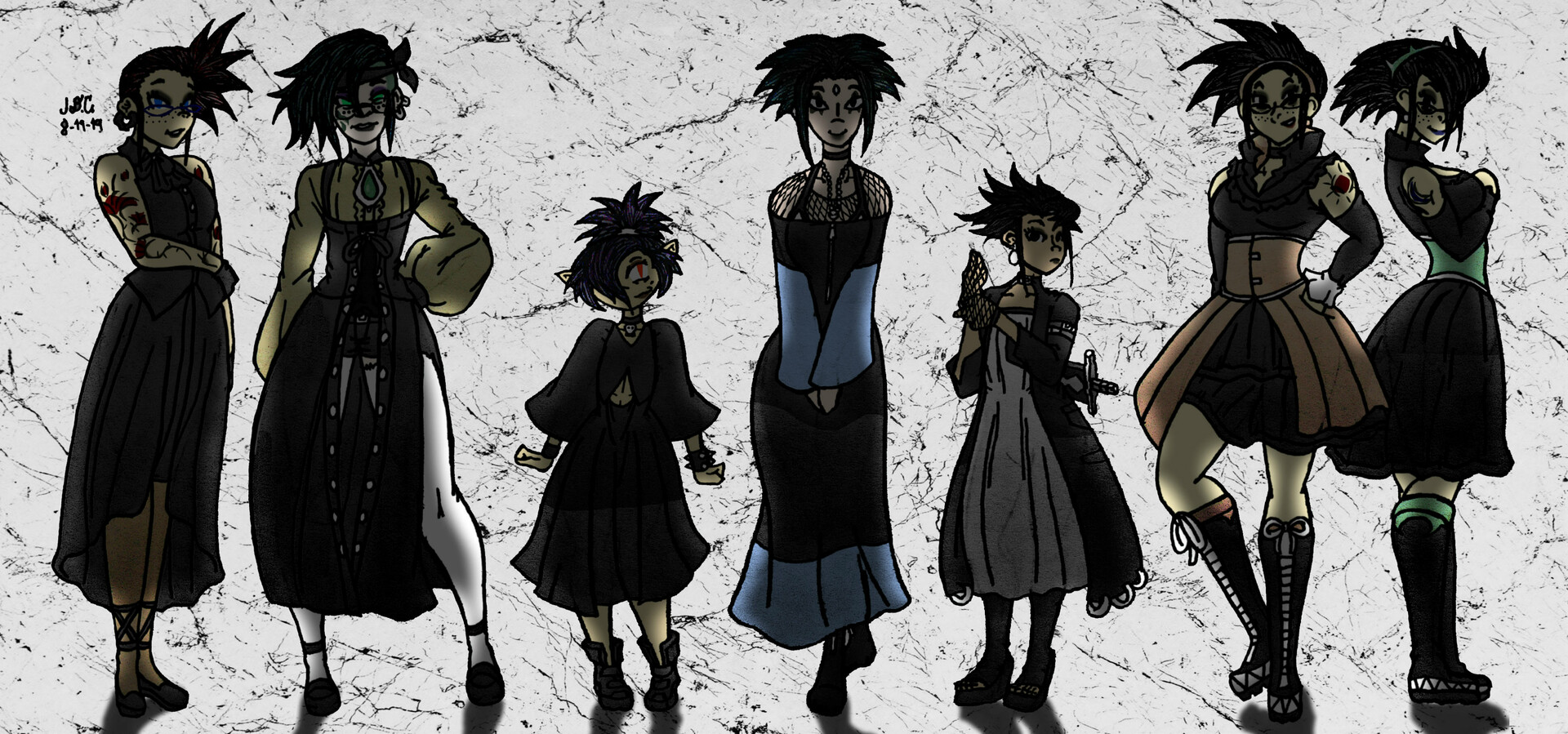 Jordan Davis-Carter - Gothic OC