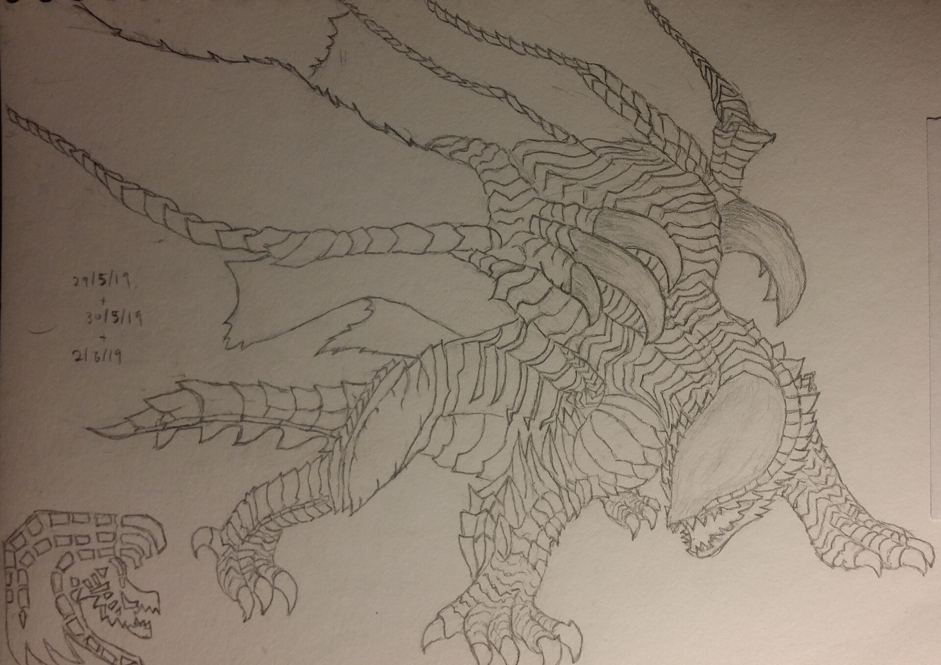 how to draw gore magala