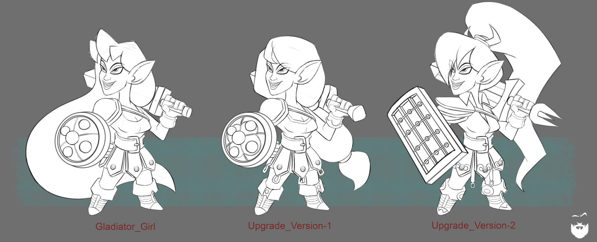 ArtStation - Gladiator girl