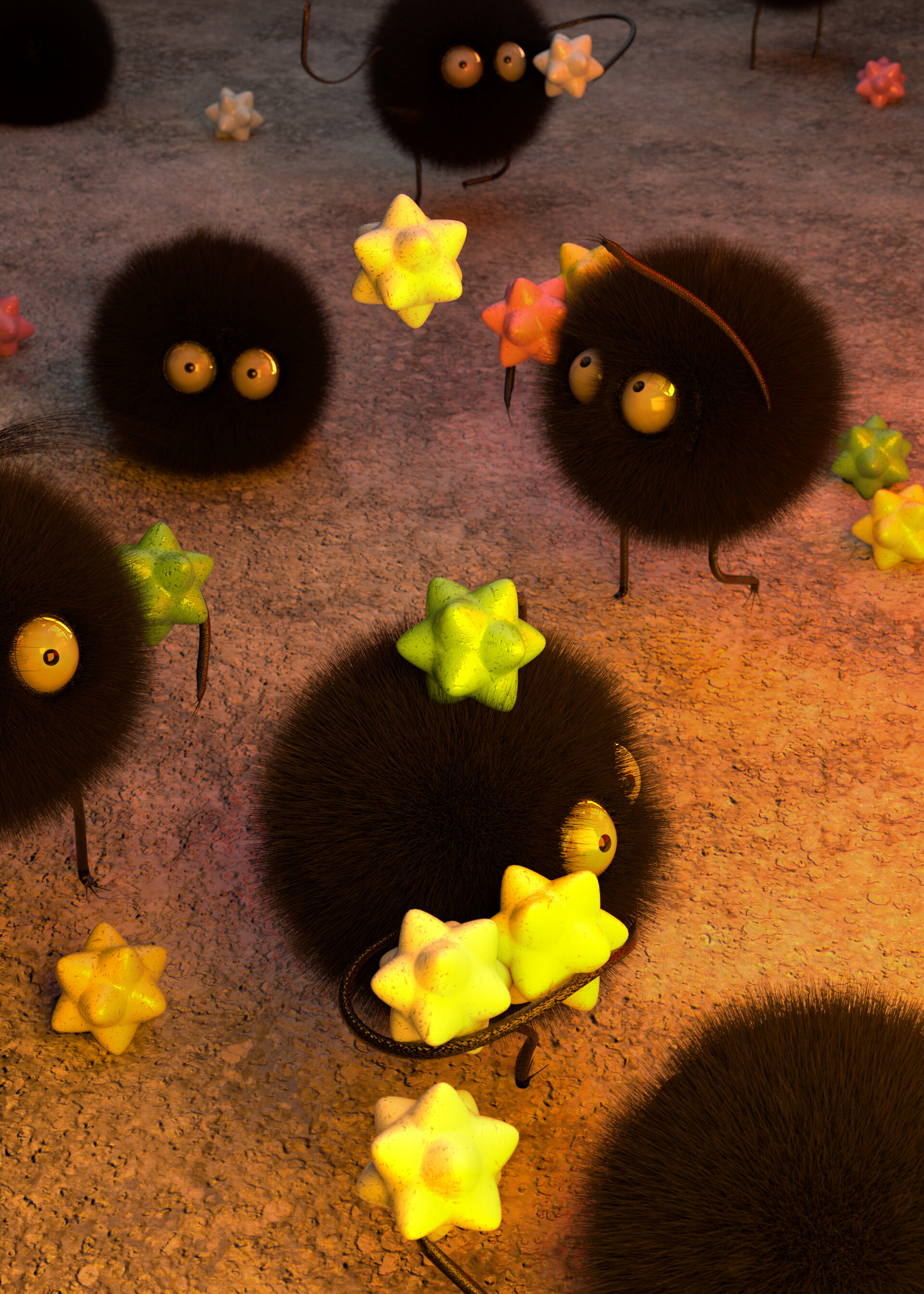 ArtStation - Soot Sprites