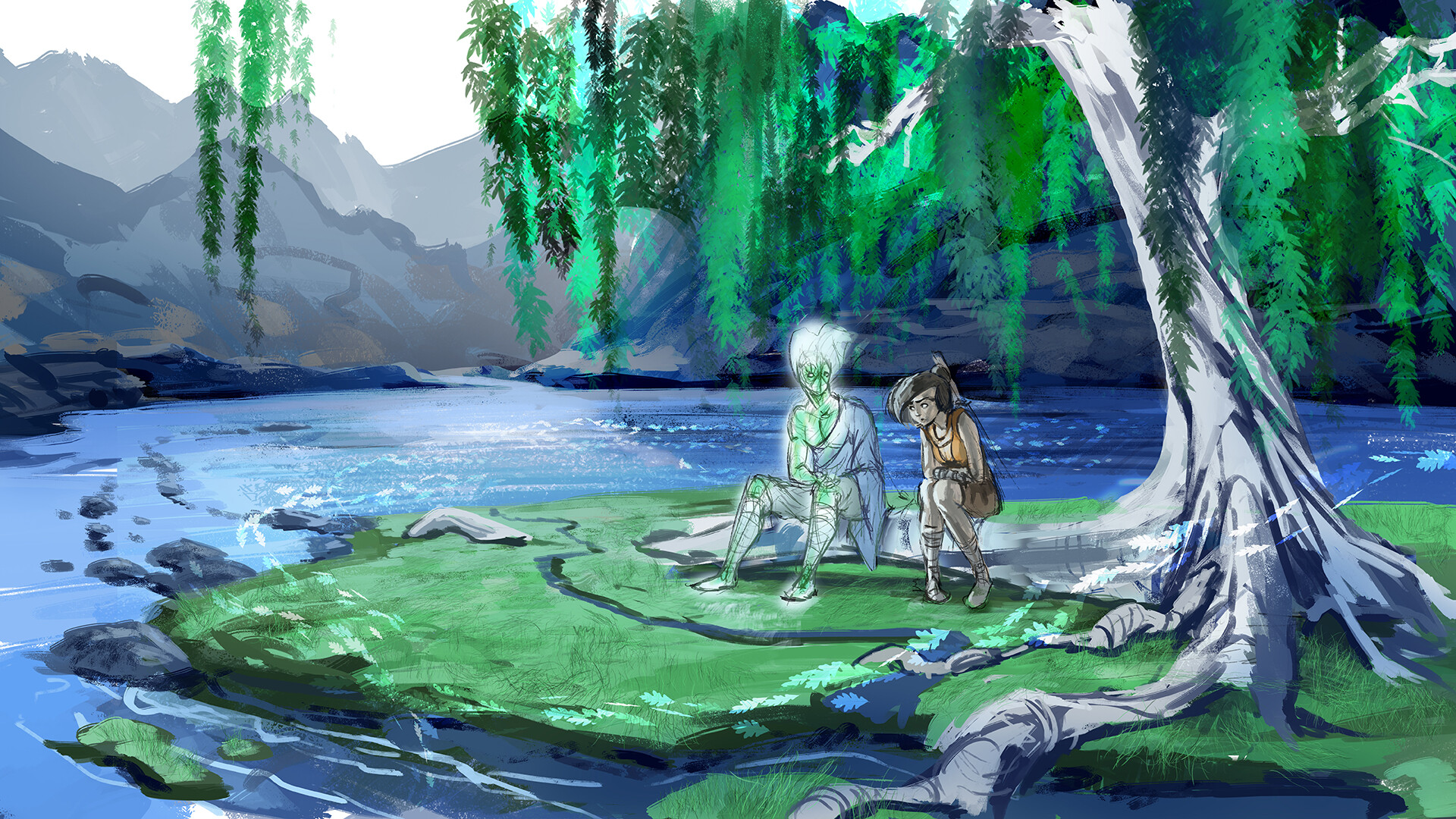 ArtStation - The Spirit Place Story Concept