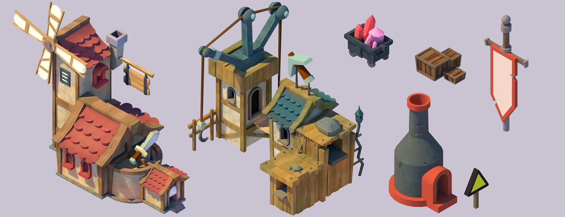 KumaGau - Isometric Ore Mine Project