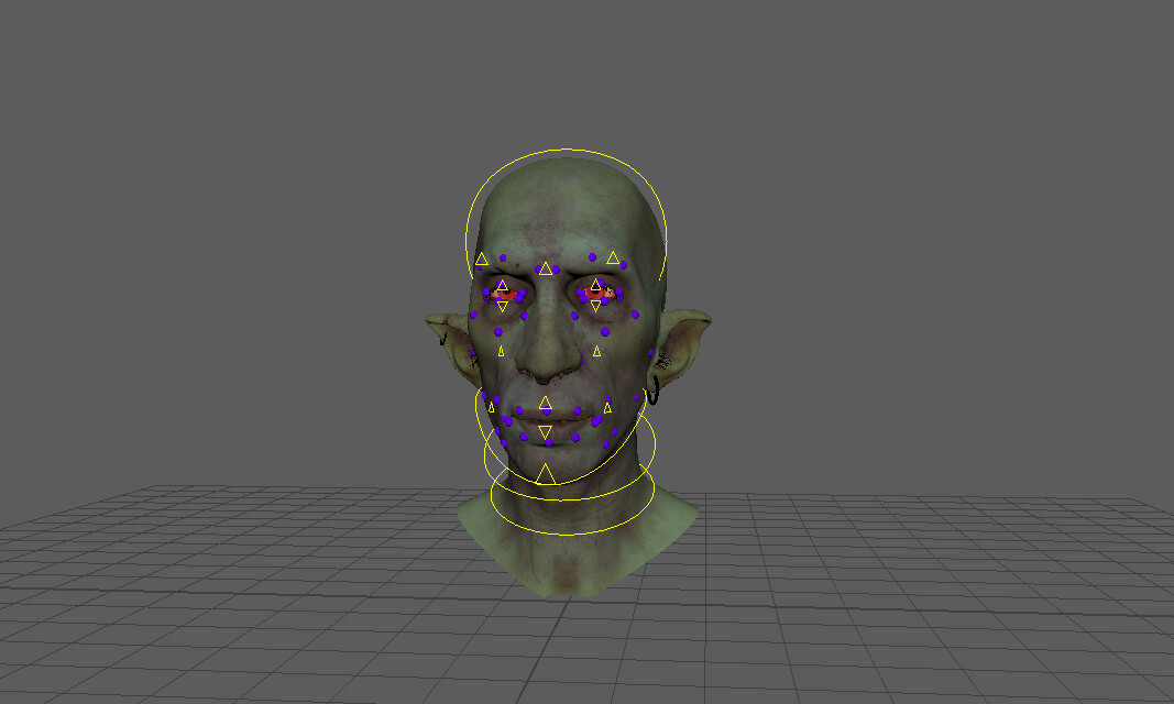 Jedd Goodchild - Orc Facial Rig