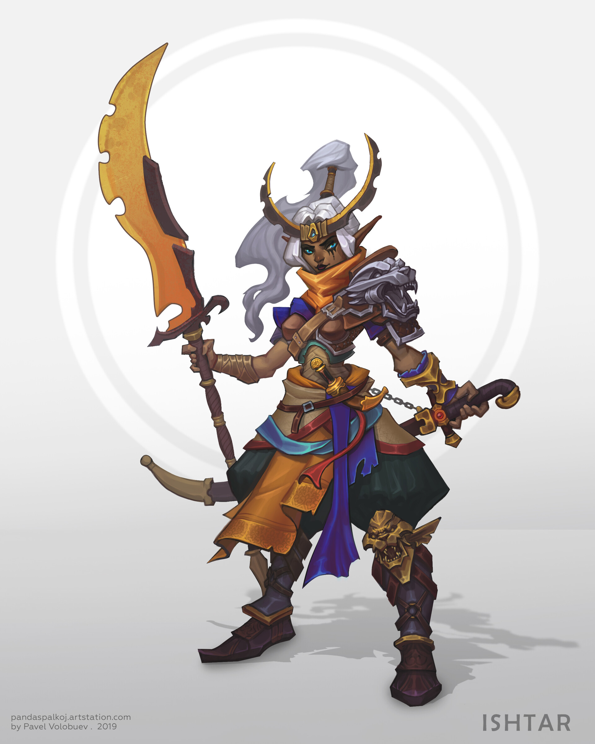 ArtStation - Ishtar Concept