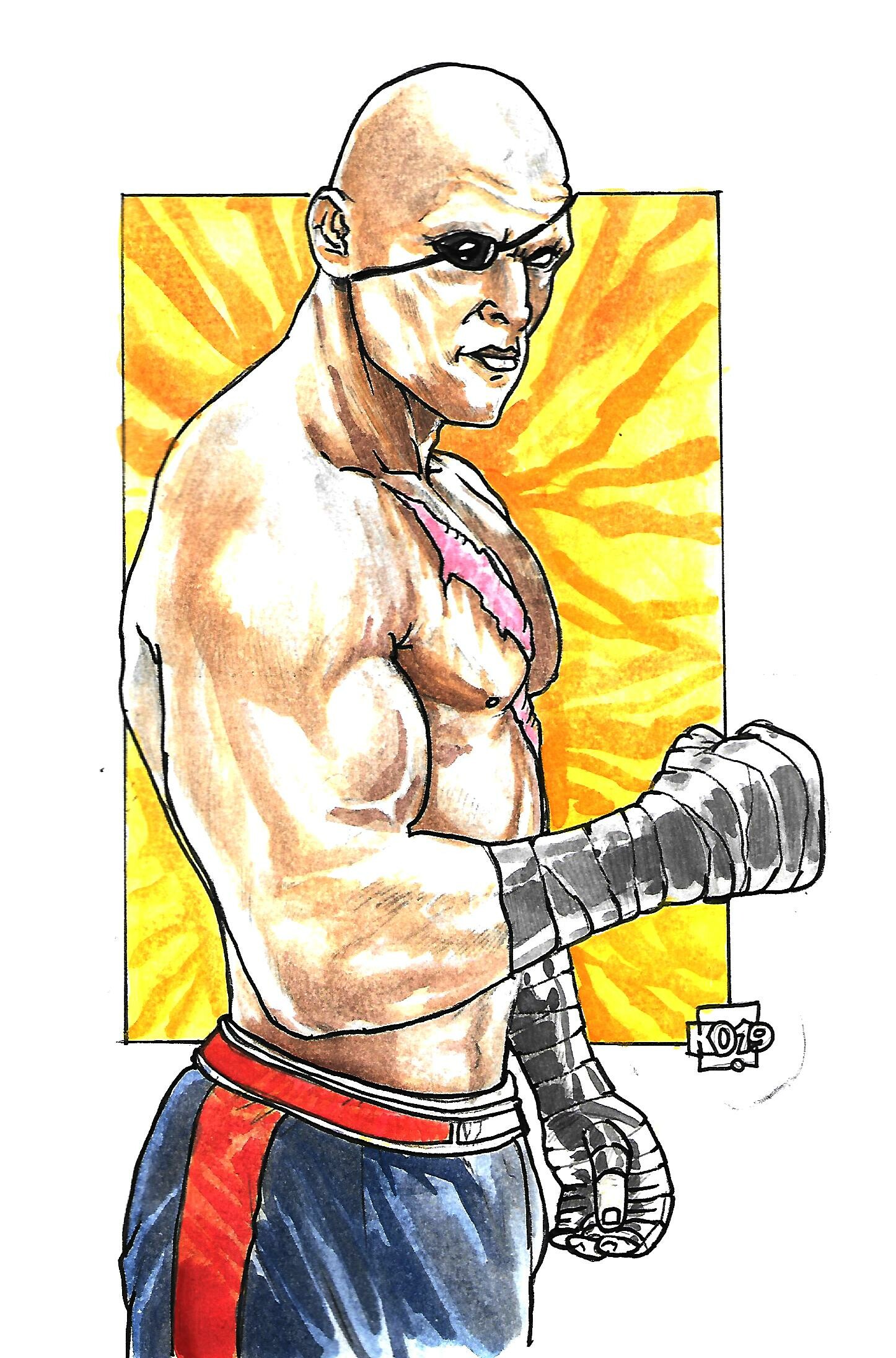 ArtStation - STREET FIGHTER SAGAT