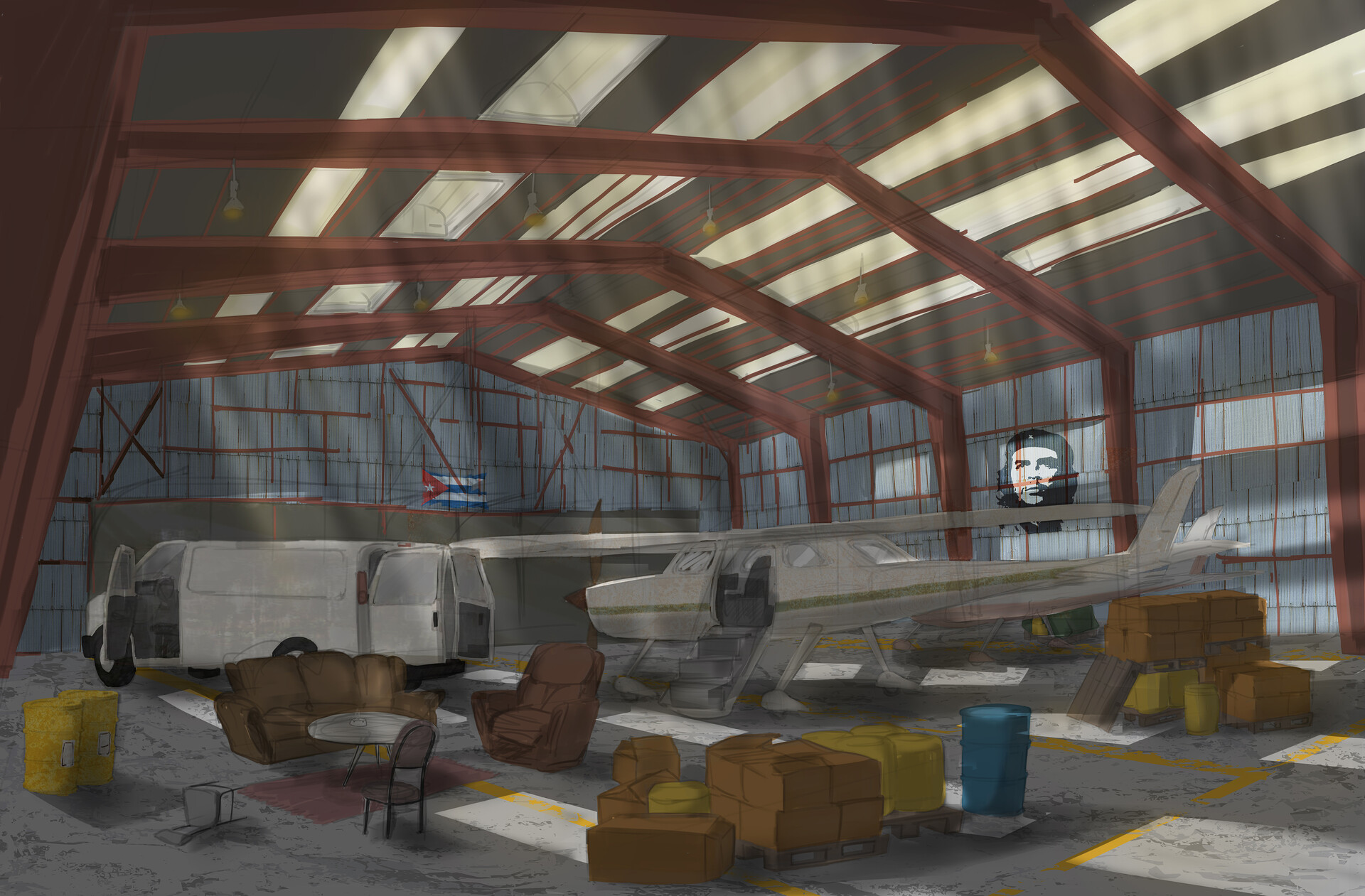 ArtStation - Hangar