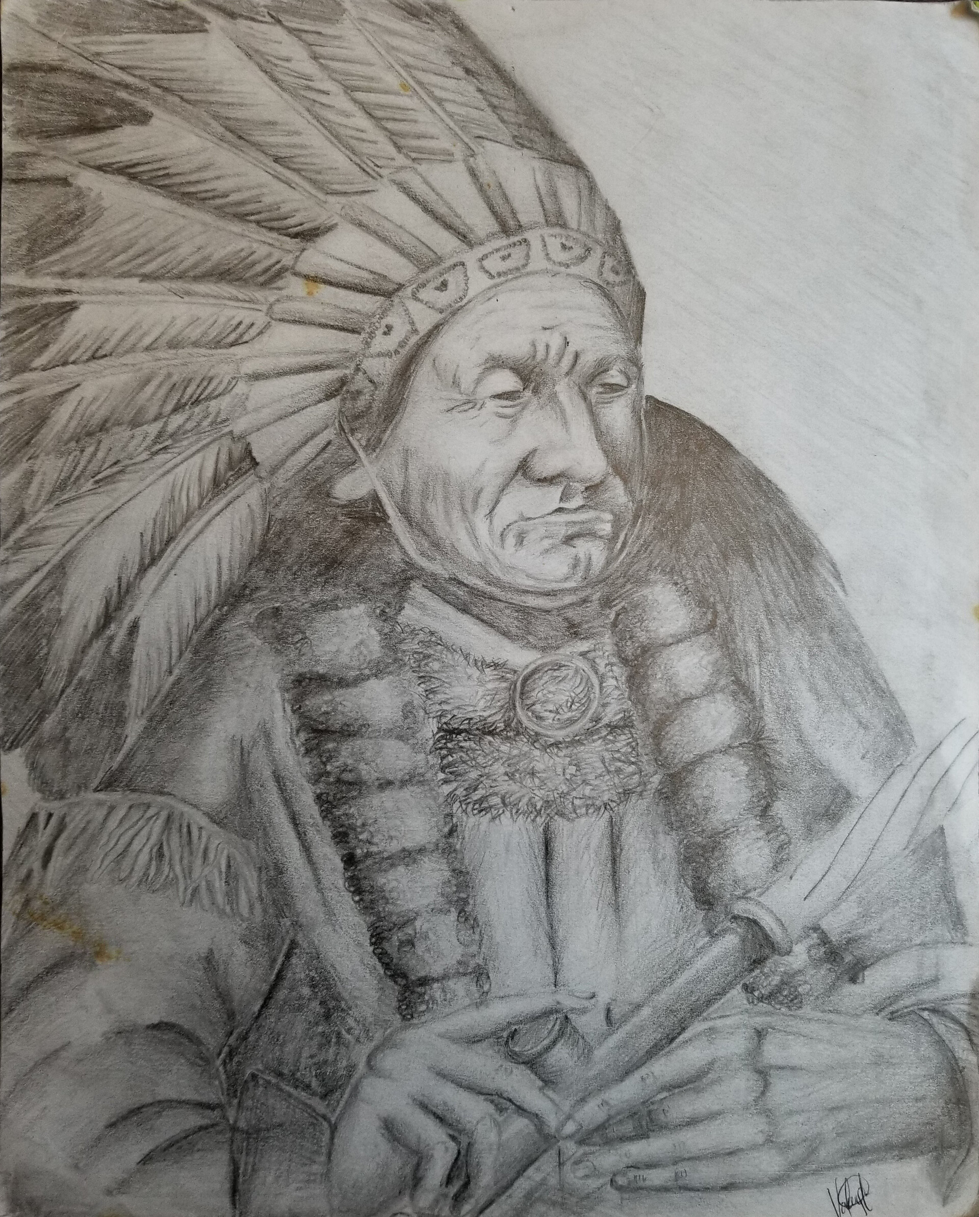 ArtStation - Sitting Bull