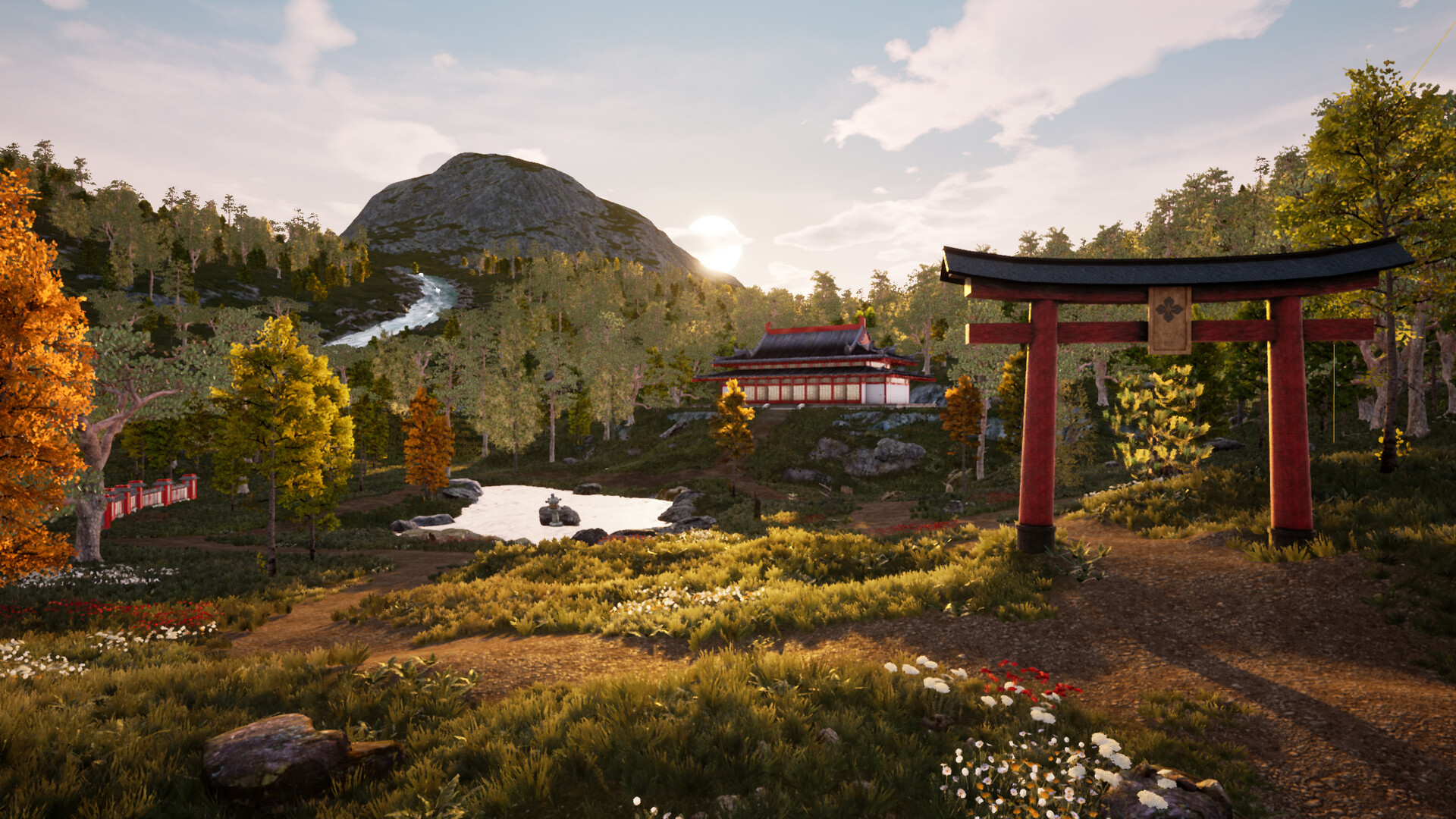 ArtStation - UE4: Japanese Shaolin Monastery