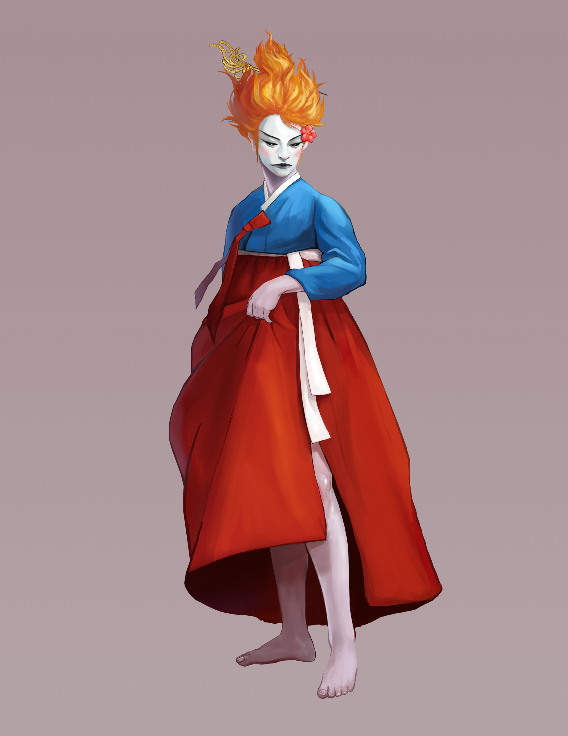 ArtStation - Yaksha "A men eater" concept art