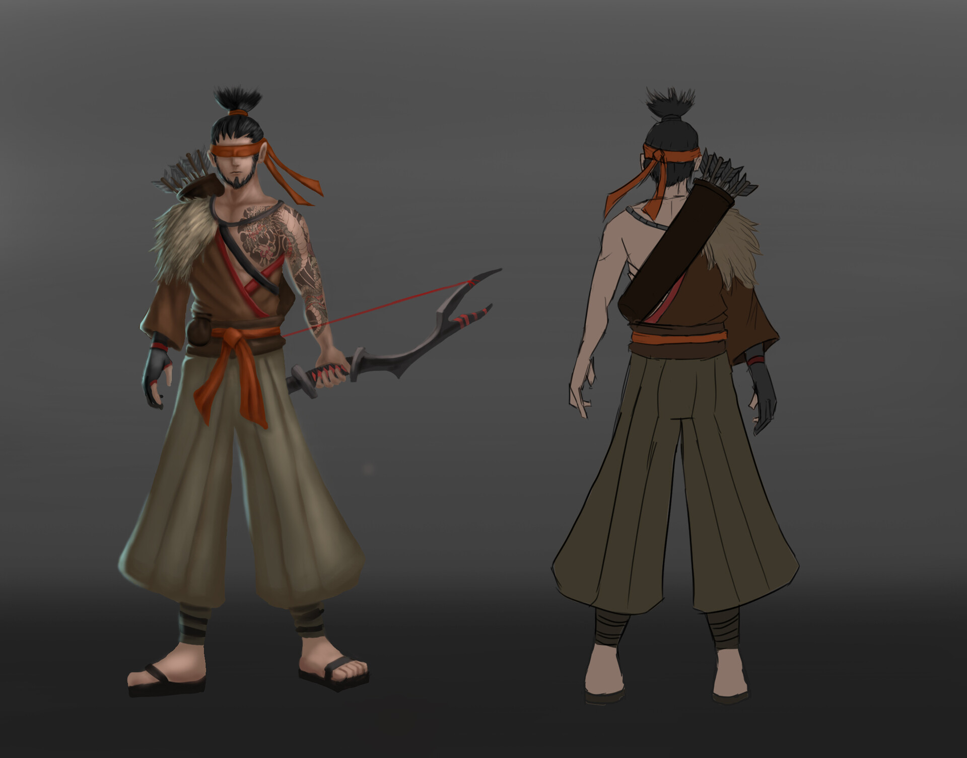 ArtStation - The Blind Archer