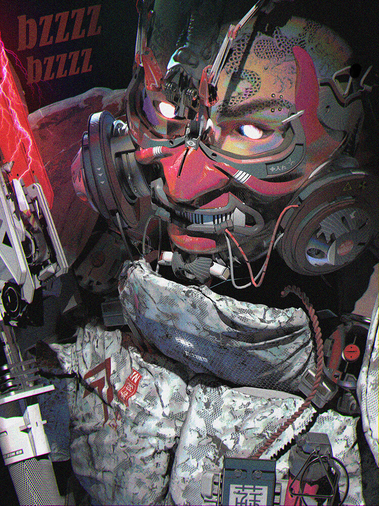 ArtStation - Samurai exo