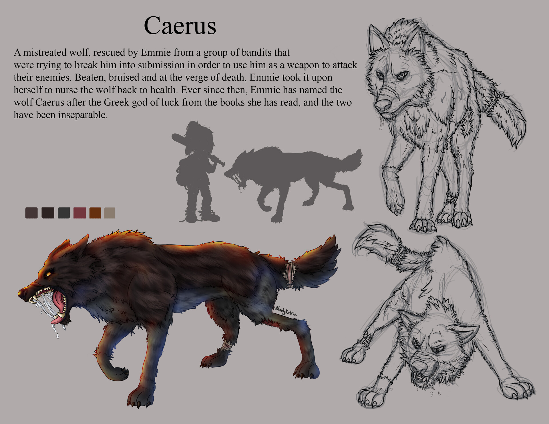 Elaine Chern - Creature Character Design (Canine)