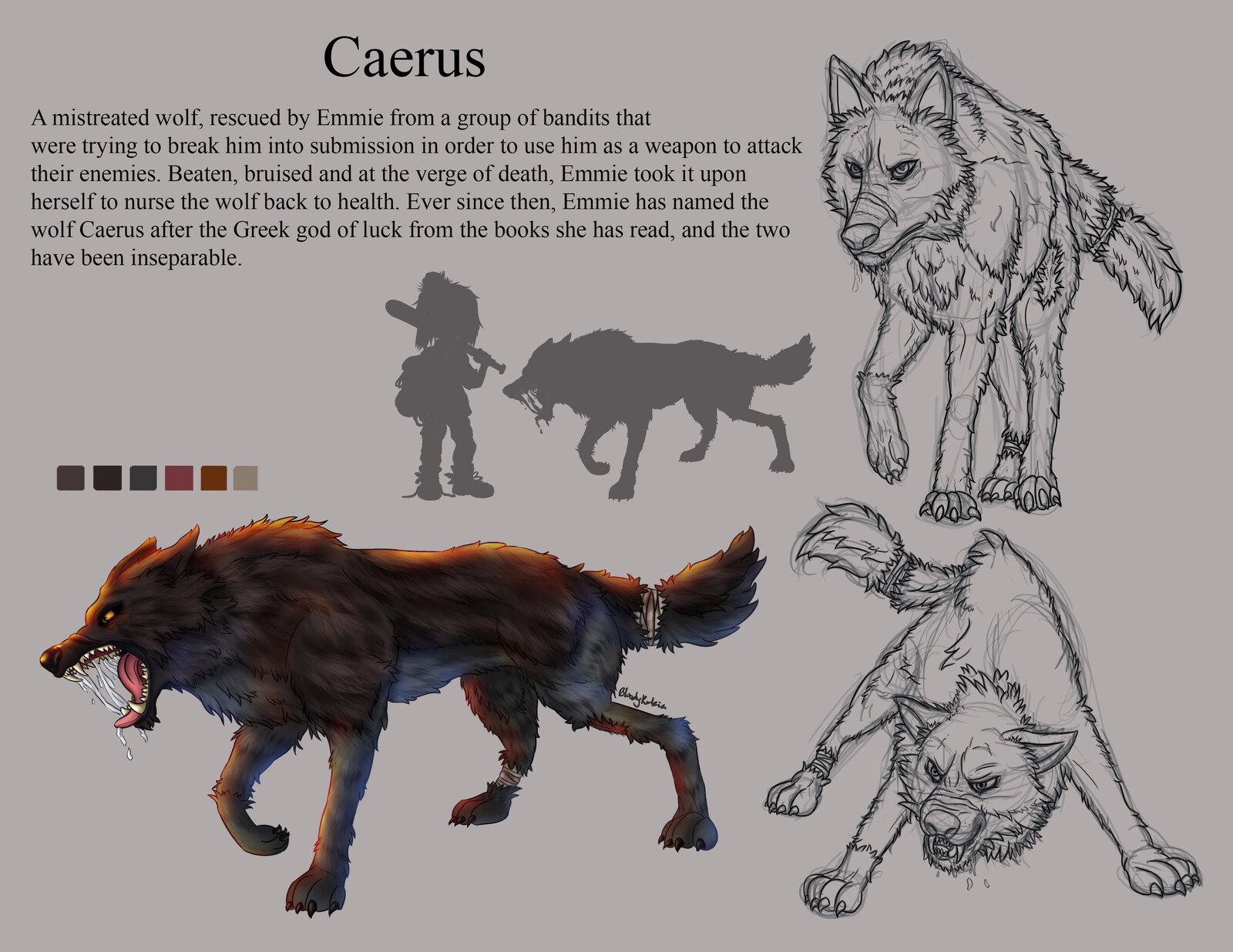 Elaine Chern - Creature Character Design (Canine)