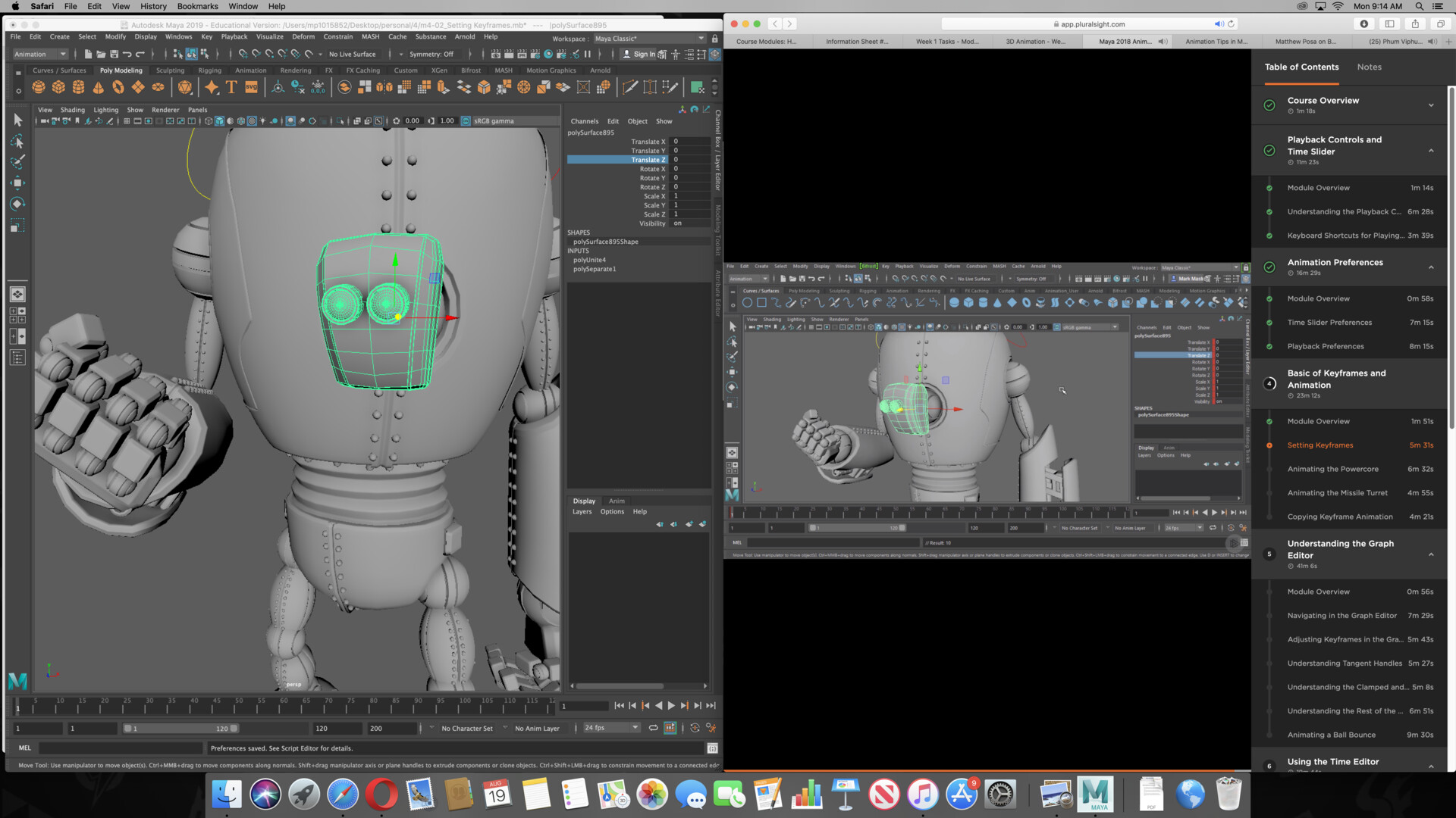 Matthew Posa - Basic of Keyframes and Animation