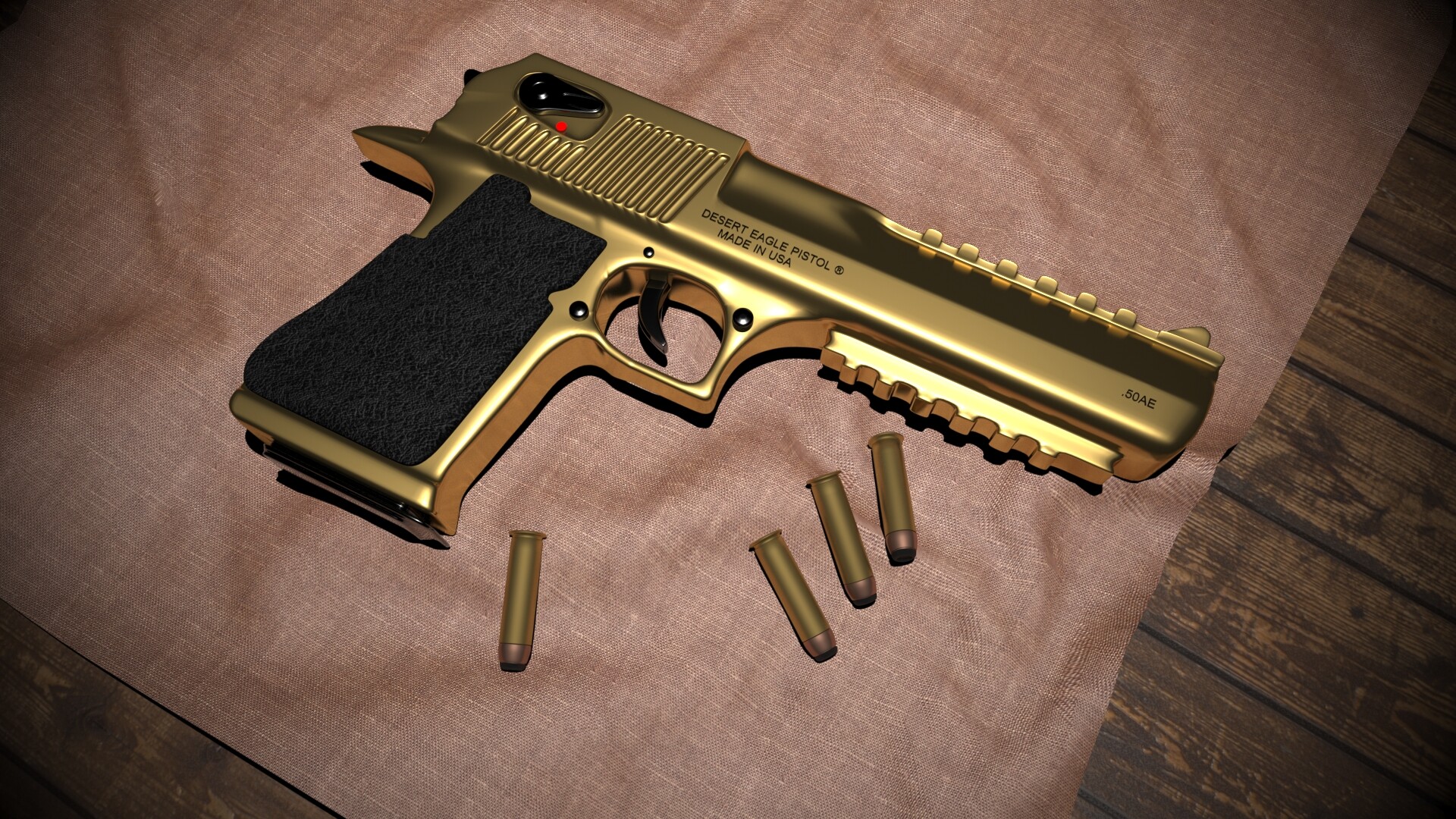 gold desert eagle wallpaper