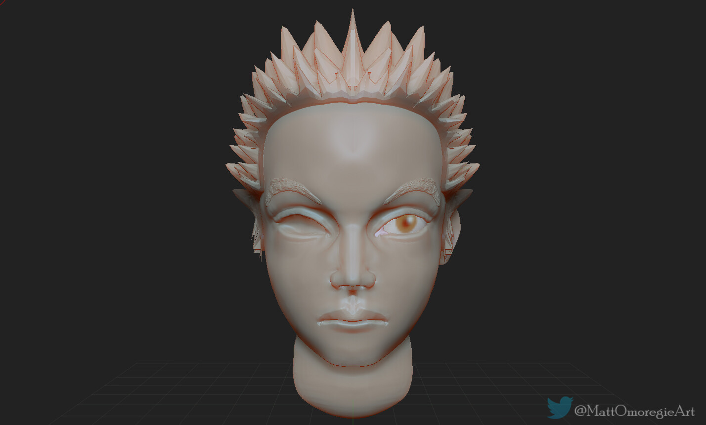 ArtStation - Sculpting an Anime Character (WIP)