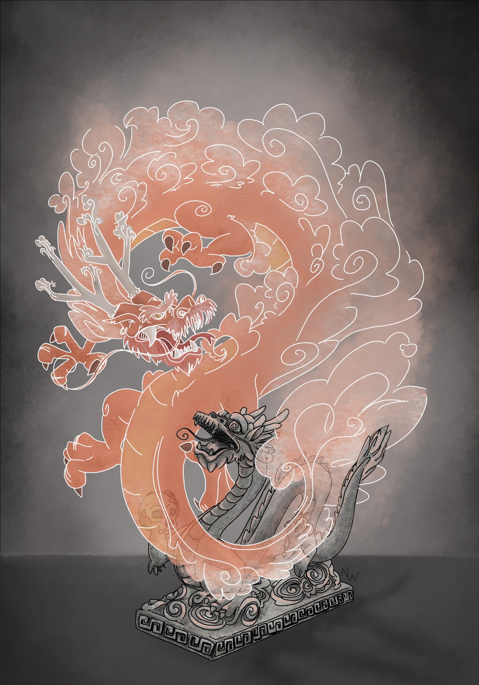 ArtStation - Spirit of a Dragon