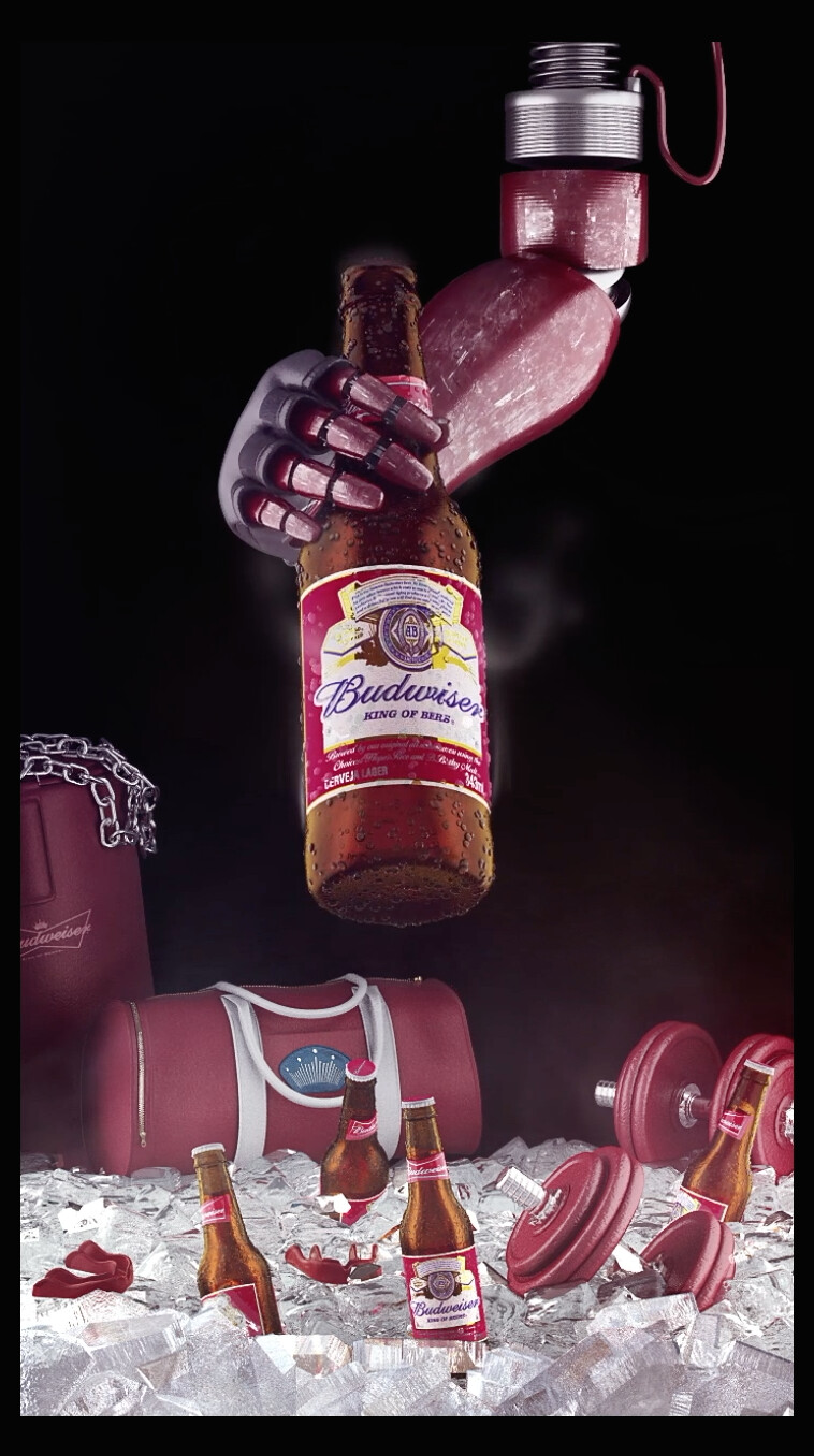 ArtStation - Models made for Budweiser film