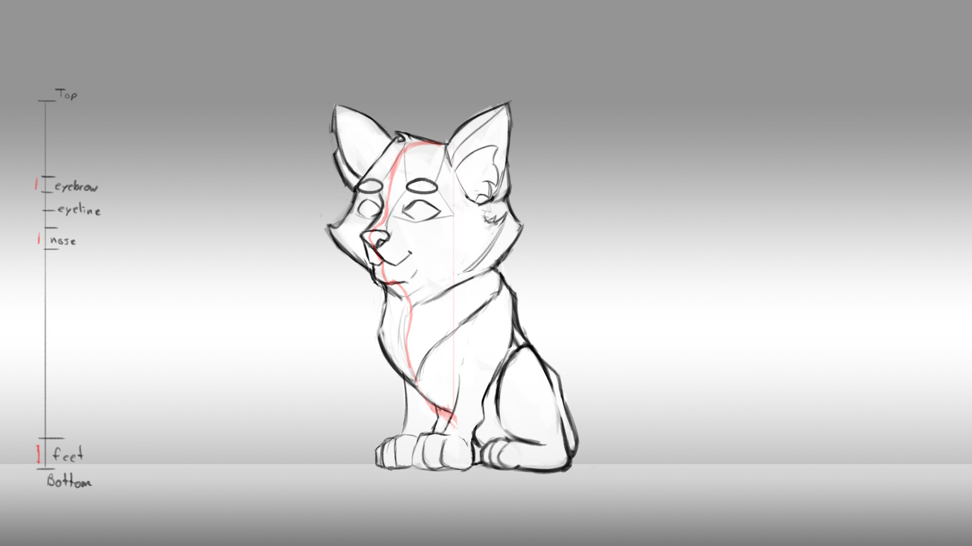 how to draw a zombie dog step by step