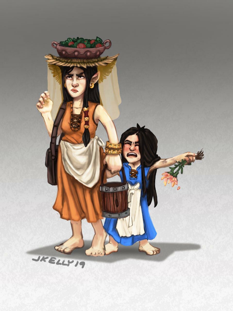 ArtStation - Halflings Finished Design