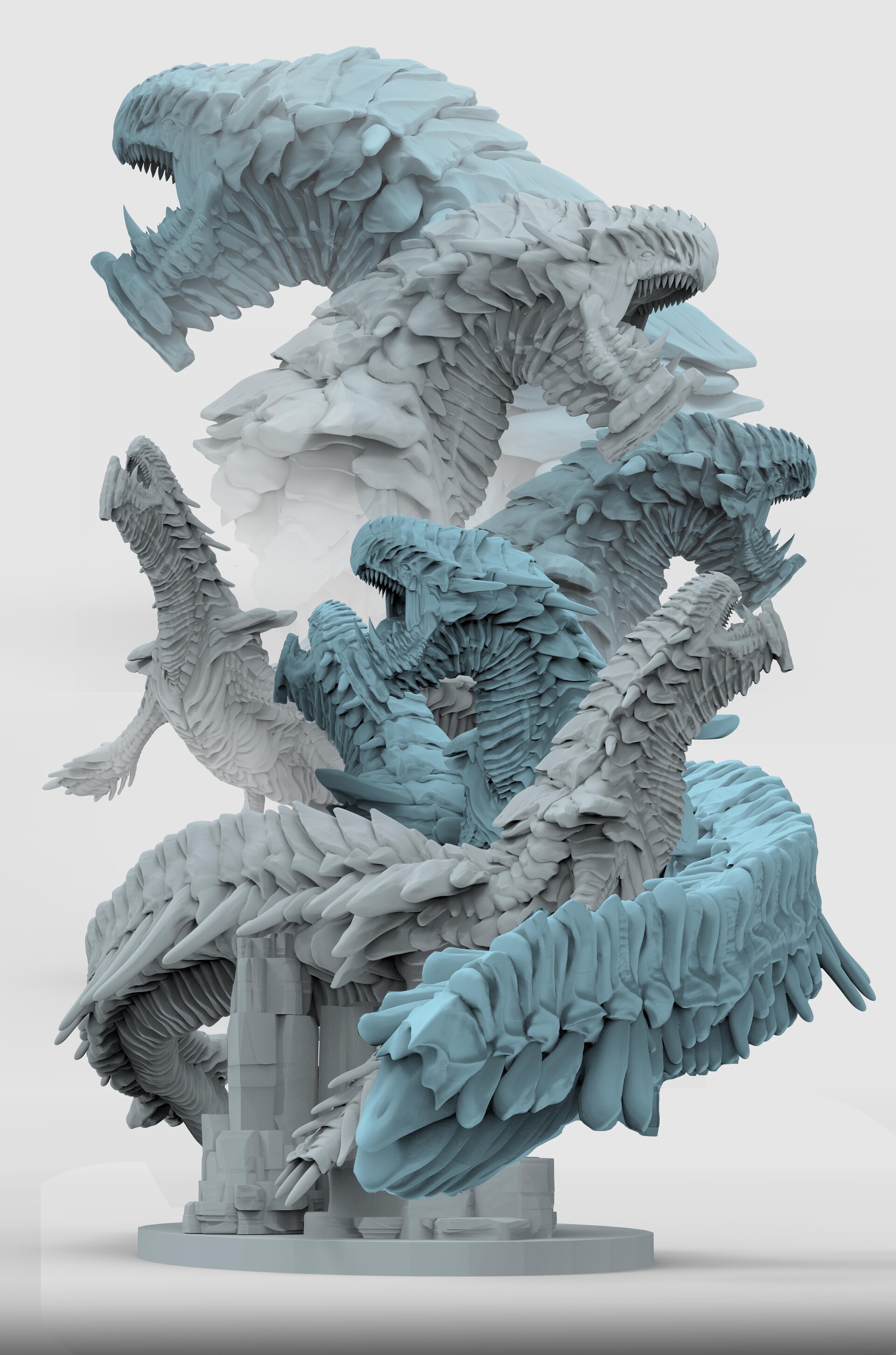 ArtStation - Stoor Worm Composition