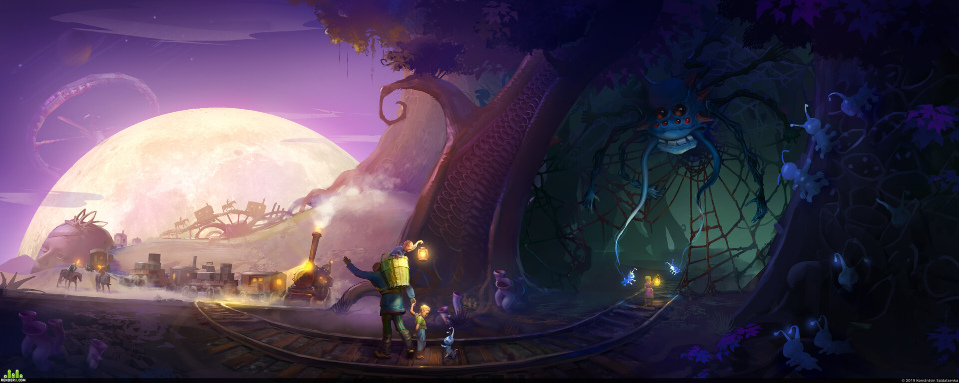 ArtStation - The guardian takes the good