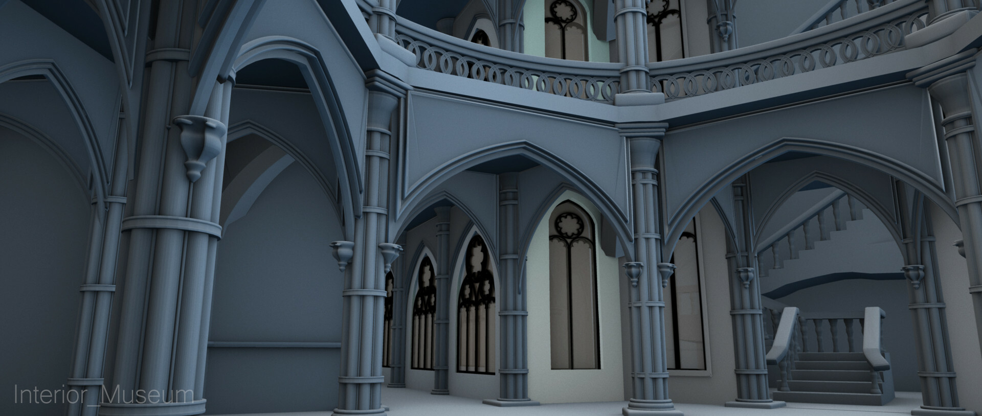 ArtStation - Museum Modeling