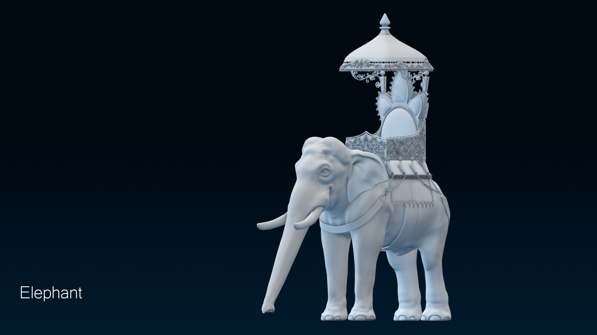 ArtStation - Elephant Modeling