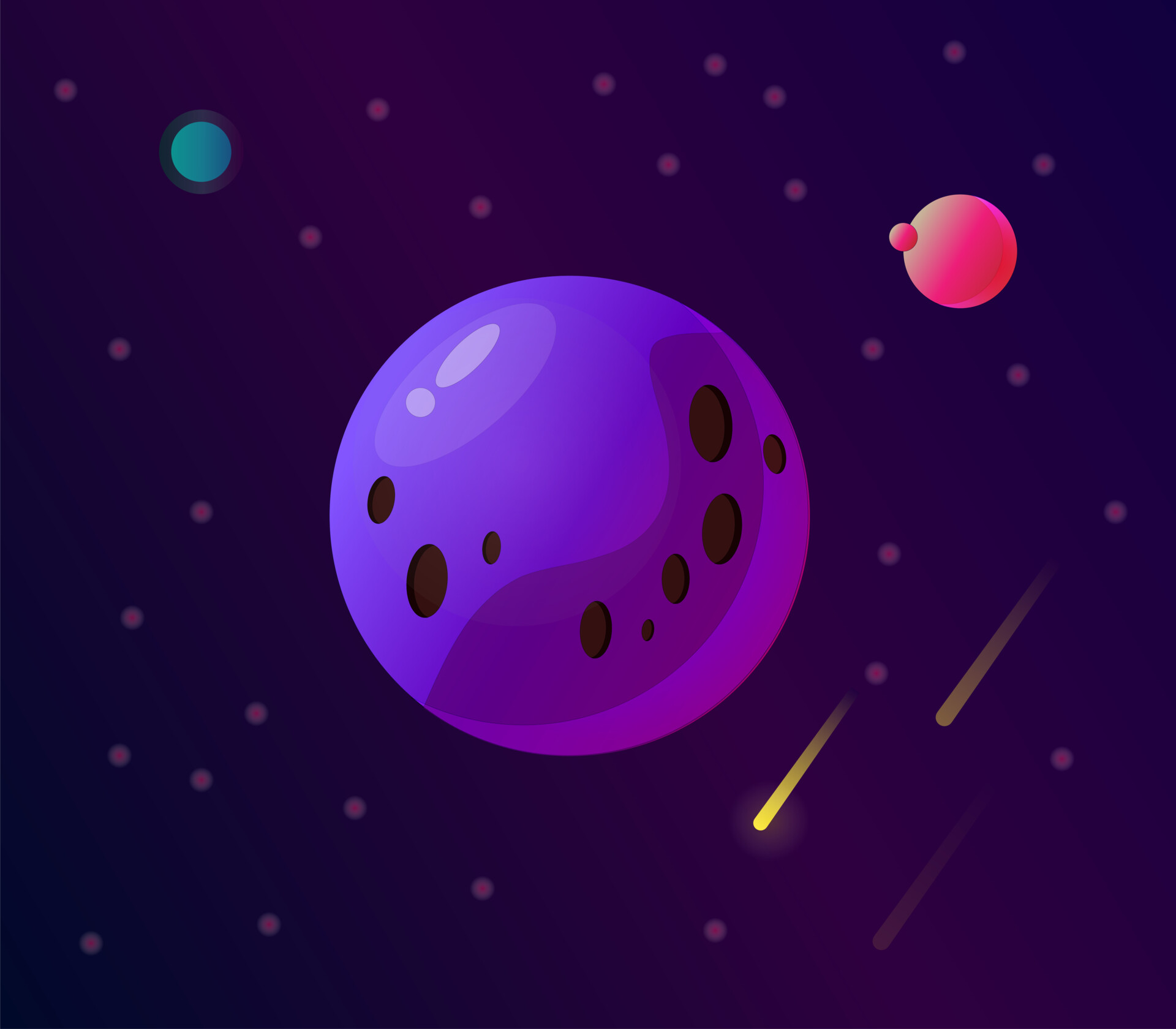 ArtStation - Distant planet