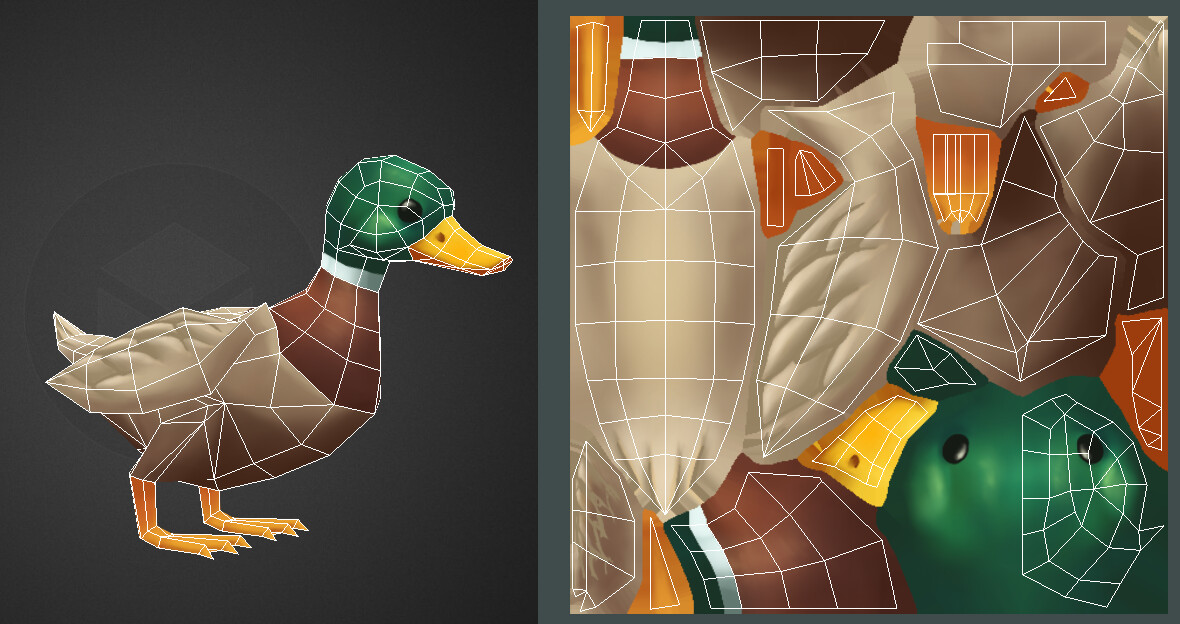 Alexander Dmitriev [AIR-Z] - Duck (low-poly)