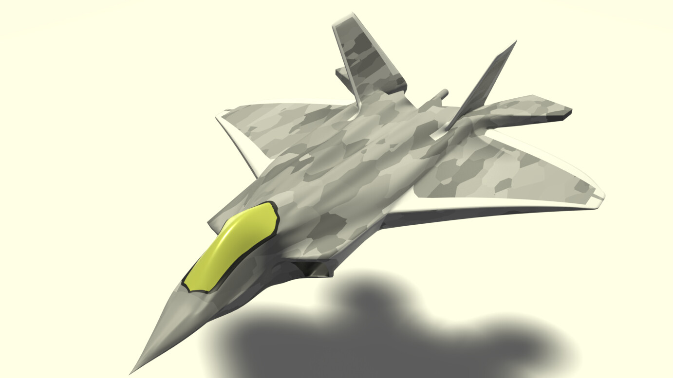 ArtStation - F22 Raptor