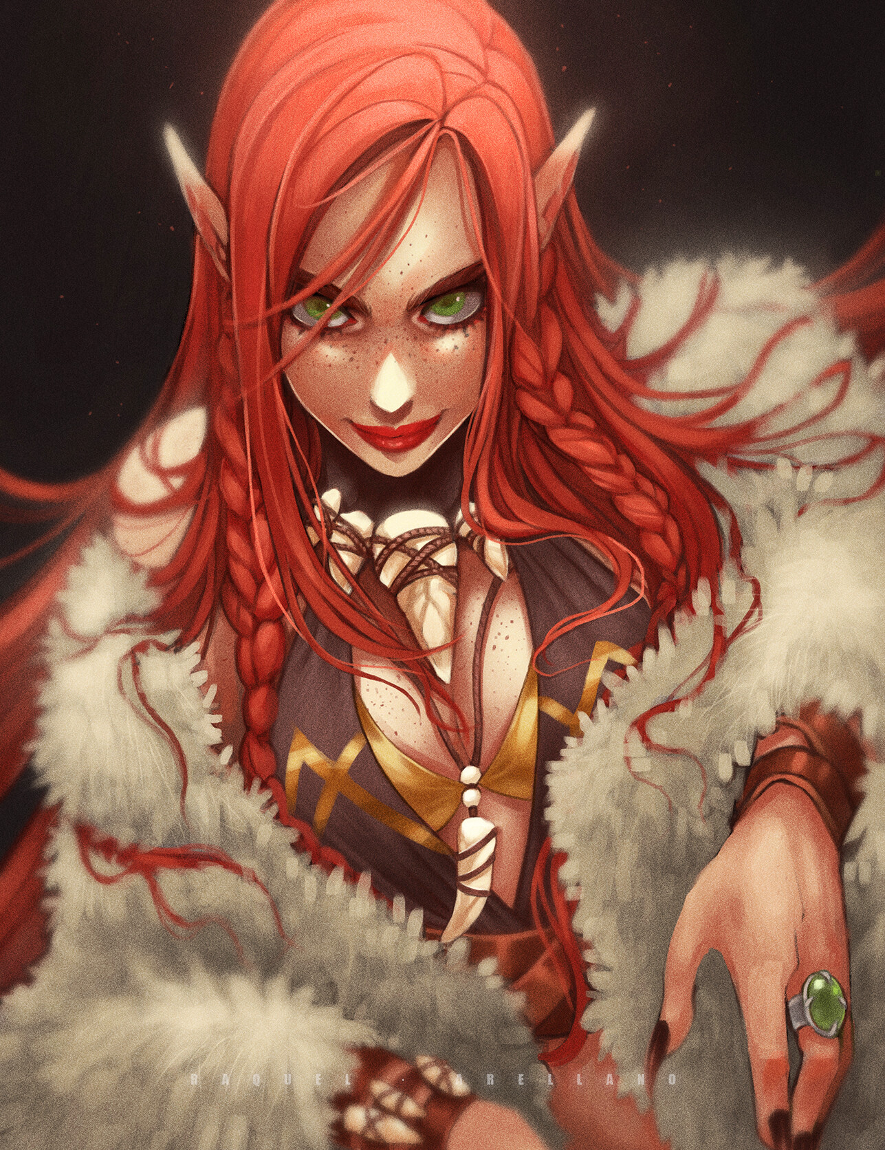 ArtStation - ELFA VIKINGA (CENSORED)