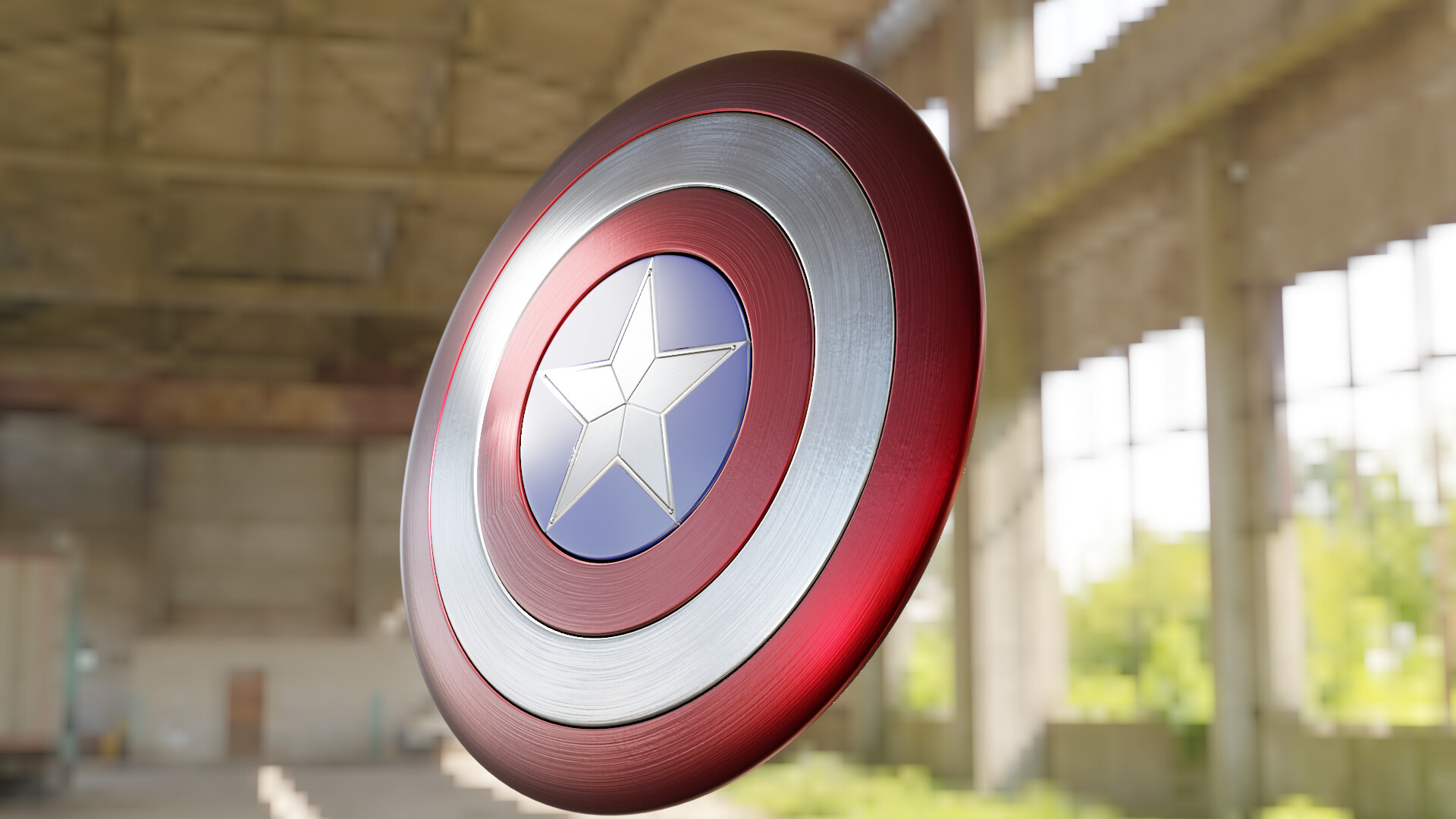 ArtStation - Captain America's Shield