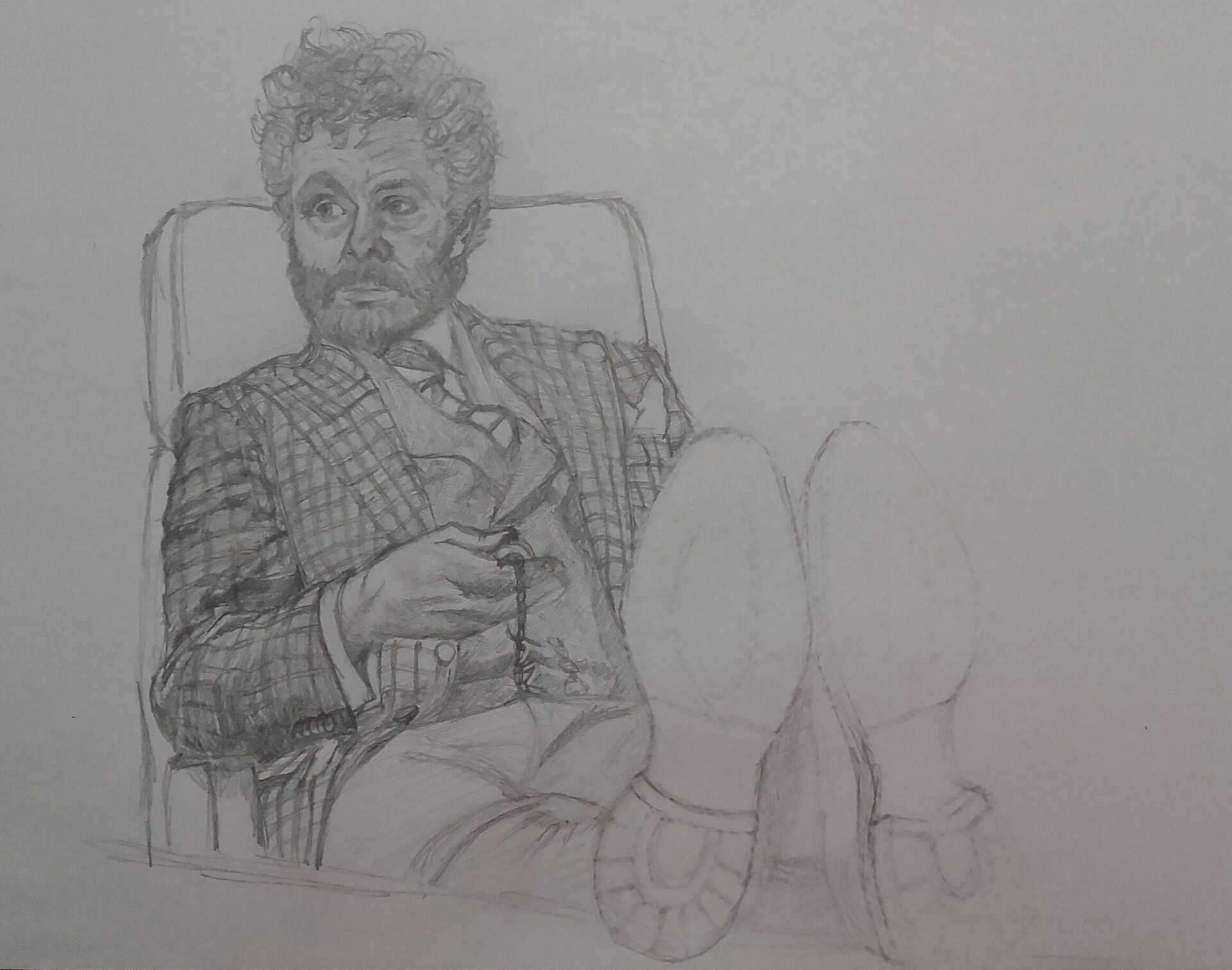 ArtStation - Michael Sheen as Roland Blum