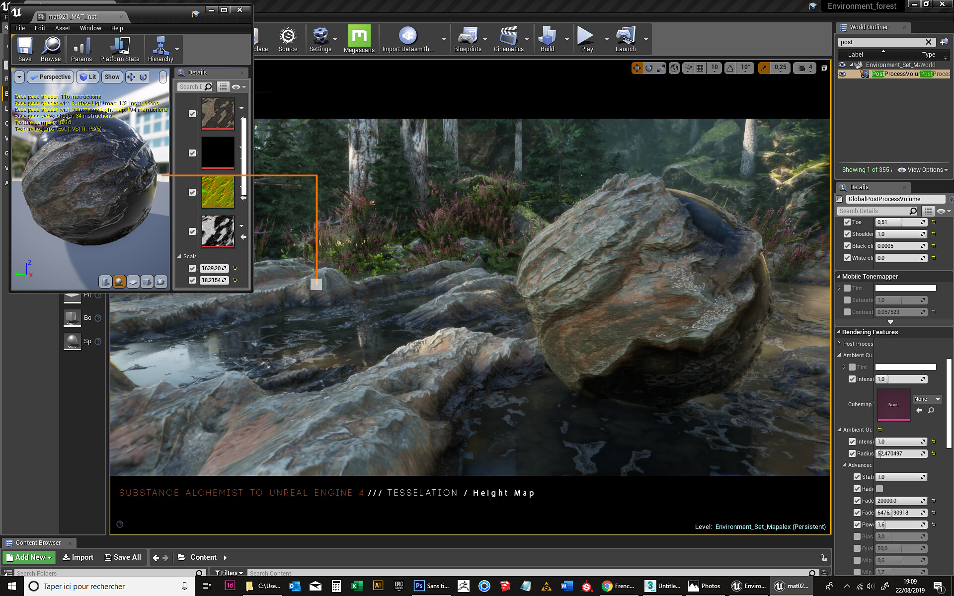 ArtStation - My workflow Substance Alchemist to Unreal Engine 4