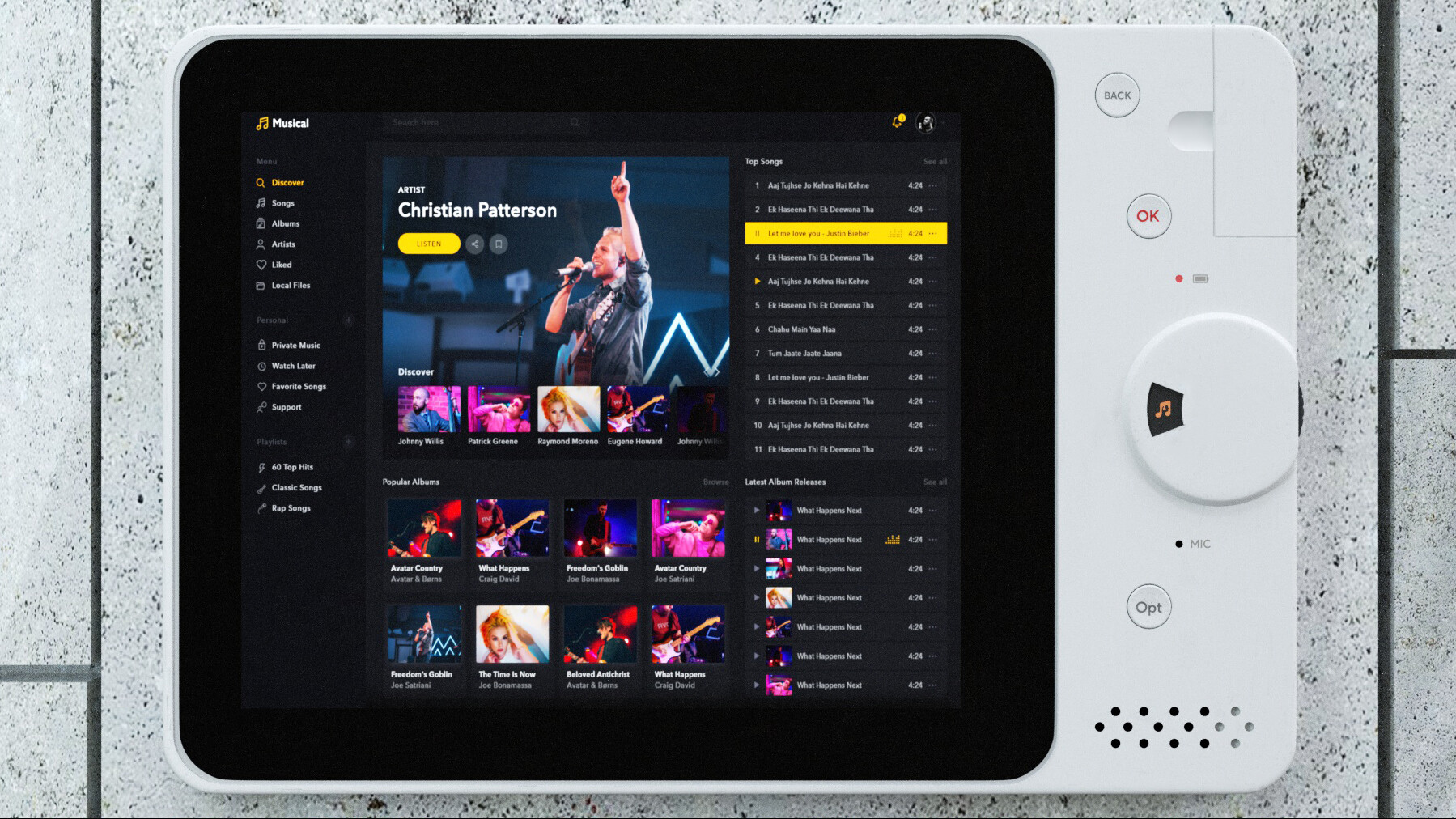 ArtStation - Portable Music Player